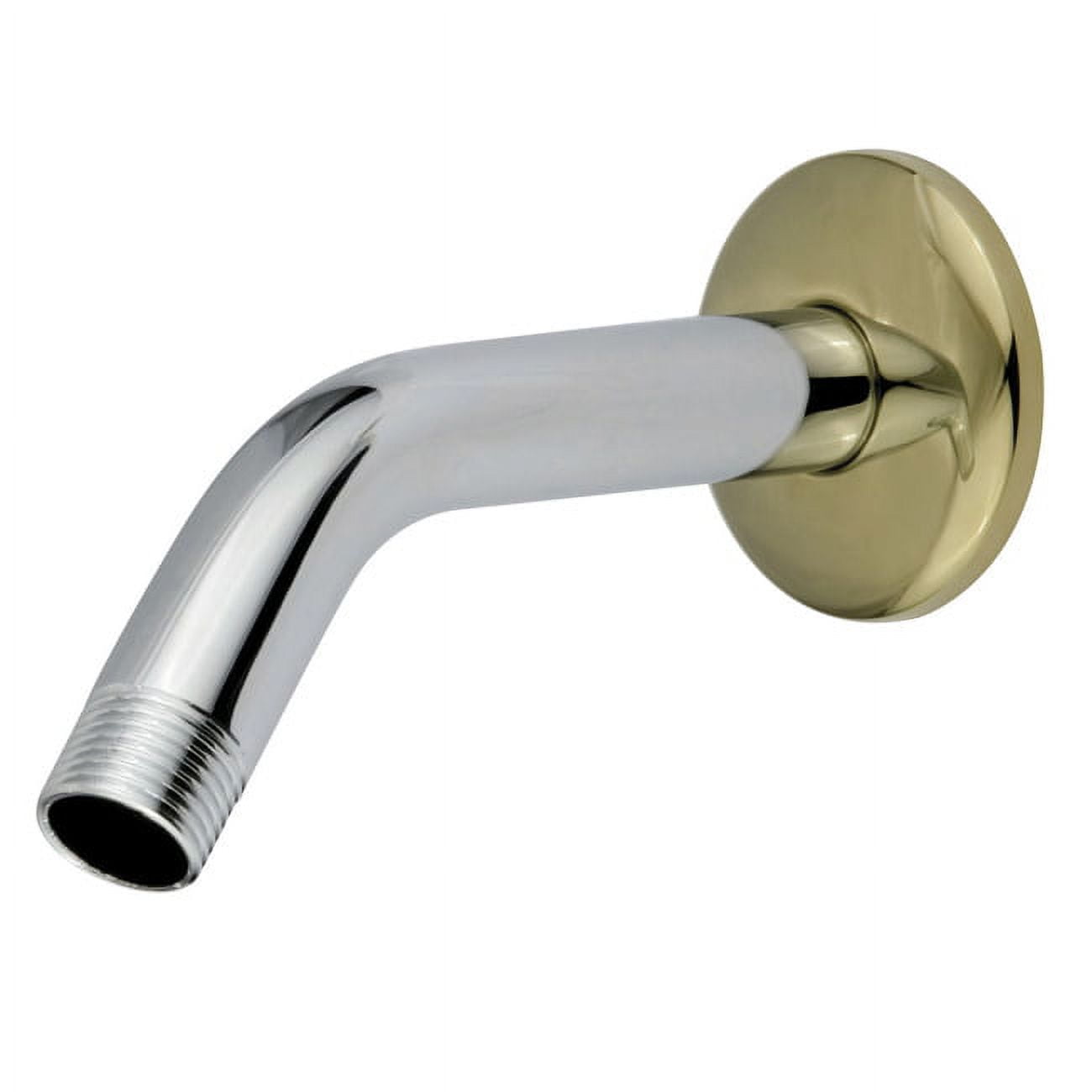 Kingston Brass K150K4 Shower Scape 6" Shower Arm with Flange, Polished ...