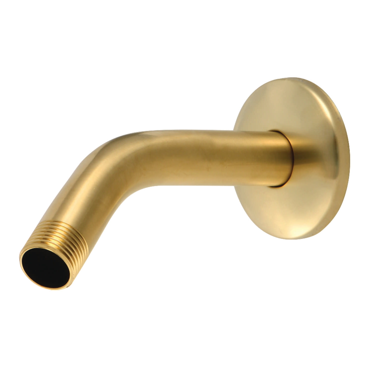 Kingston Brass K150K7SB Shower Scape 6" Shower Arm with Flange, Brushed ...