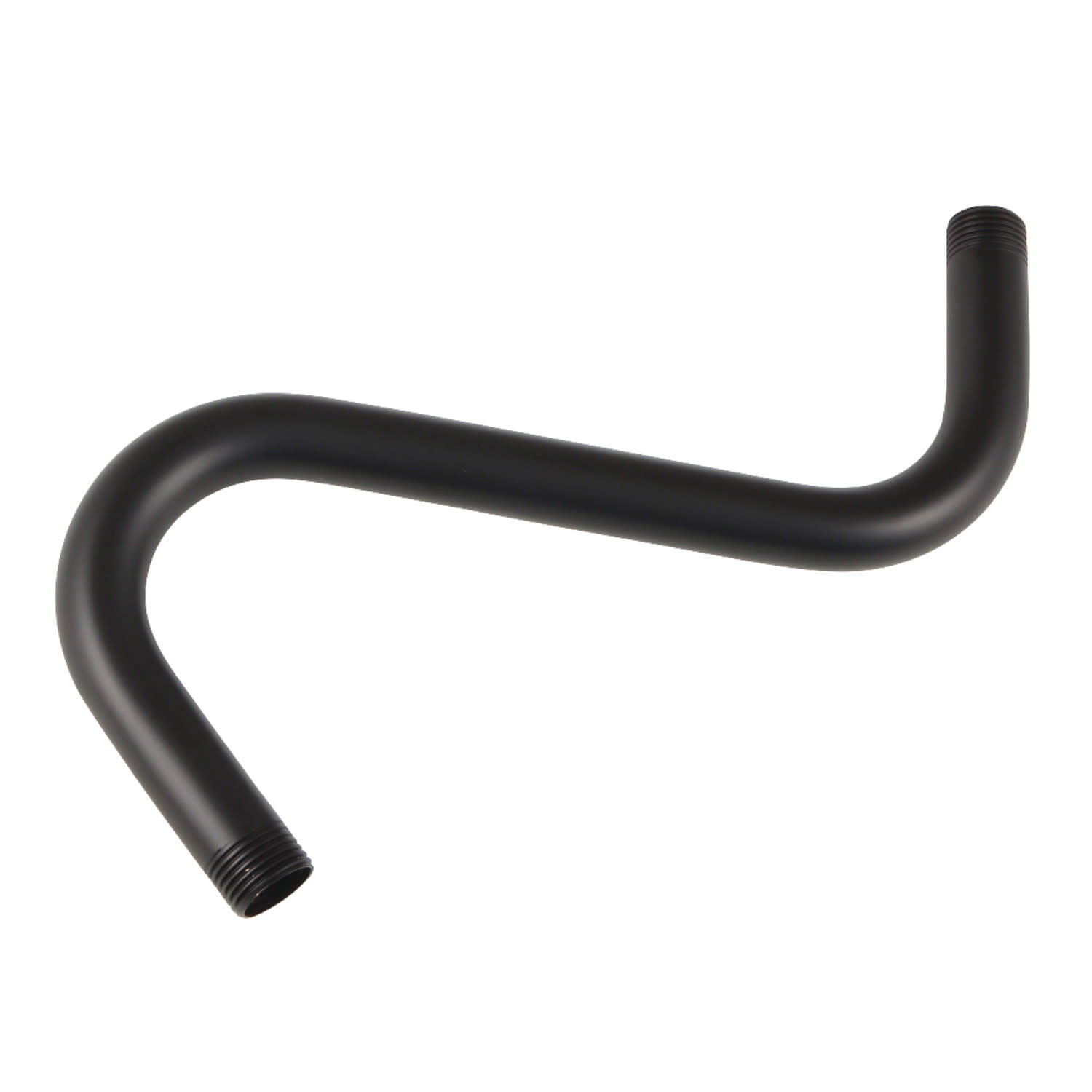 Kingston Brass K152A0 Shower Scape 8" S-Shape Shower Arm, Matte Black ...