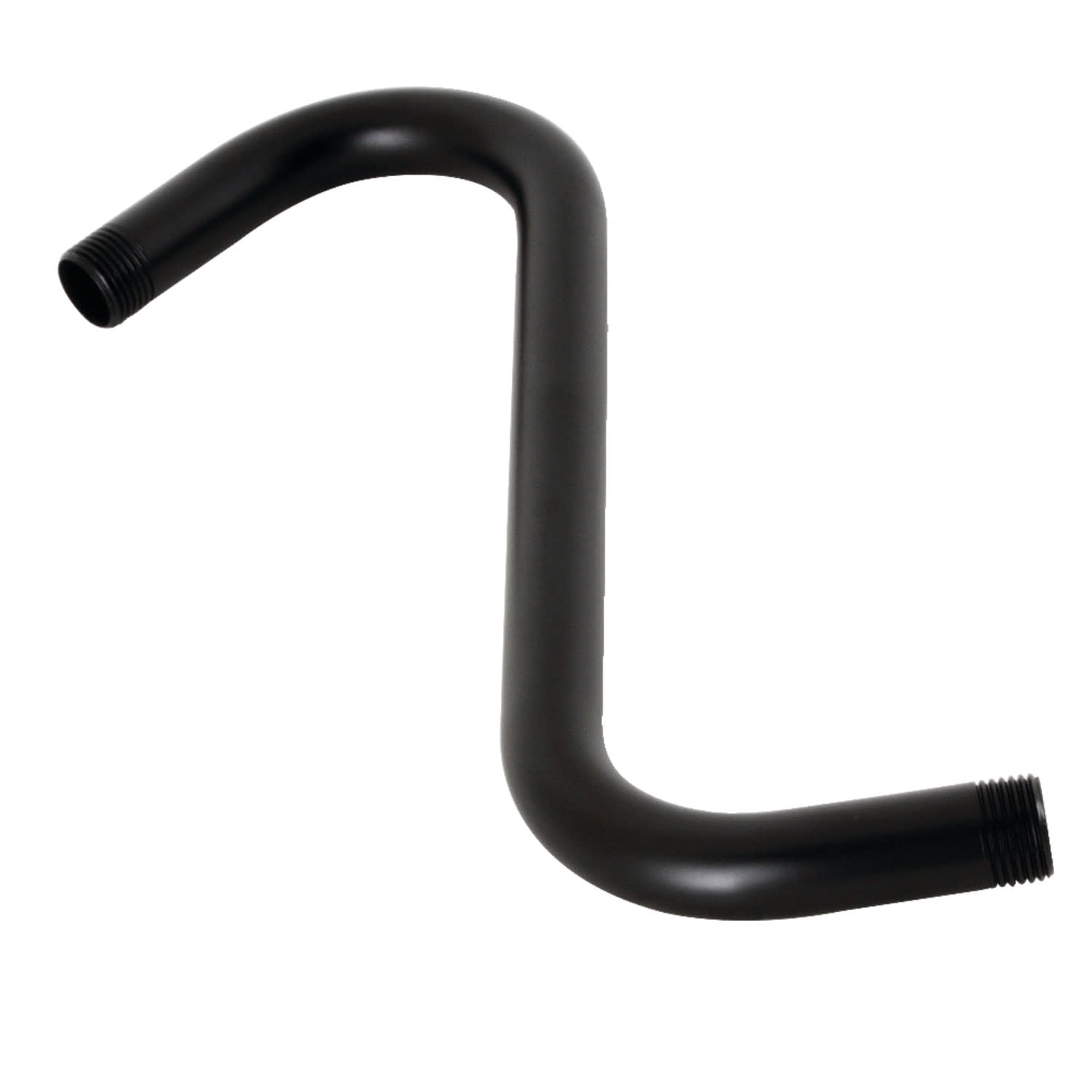 Kingston Brass K159A0 Shower Scape 10" S-Shape Shower Arm, Matte Black ...
