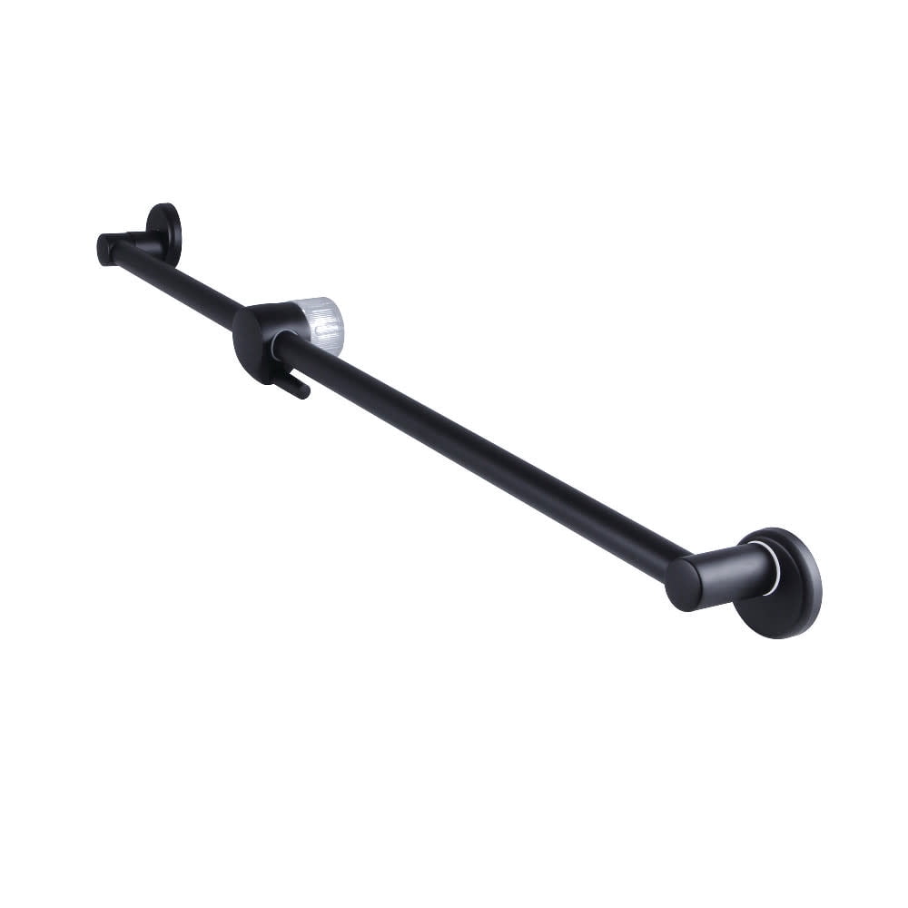 Kingston Brass K180A0 Shower Slide Bar, Matte Black - 1.75 x 2.68 x 26. ...