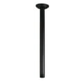 Kingston Brass K211C0 12" Rain Drop Ceiling Mount Shower Arm with Round ...