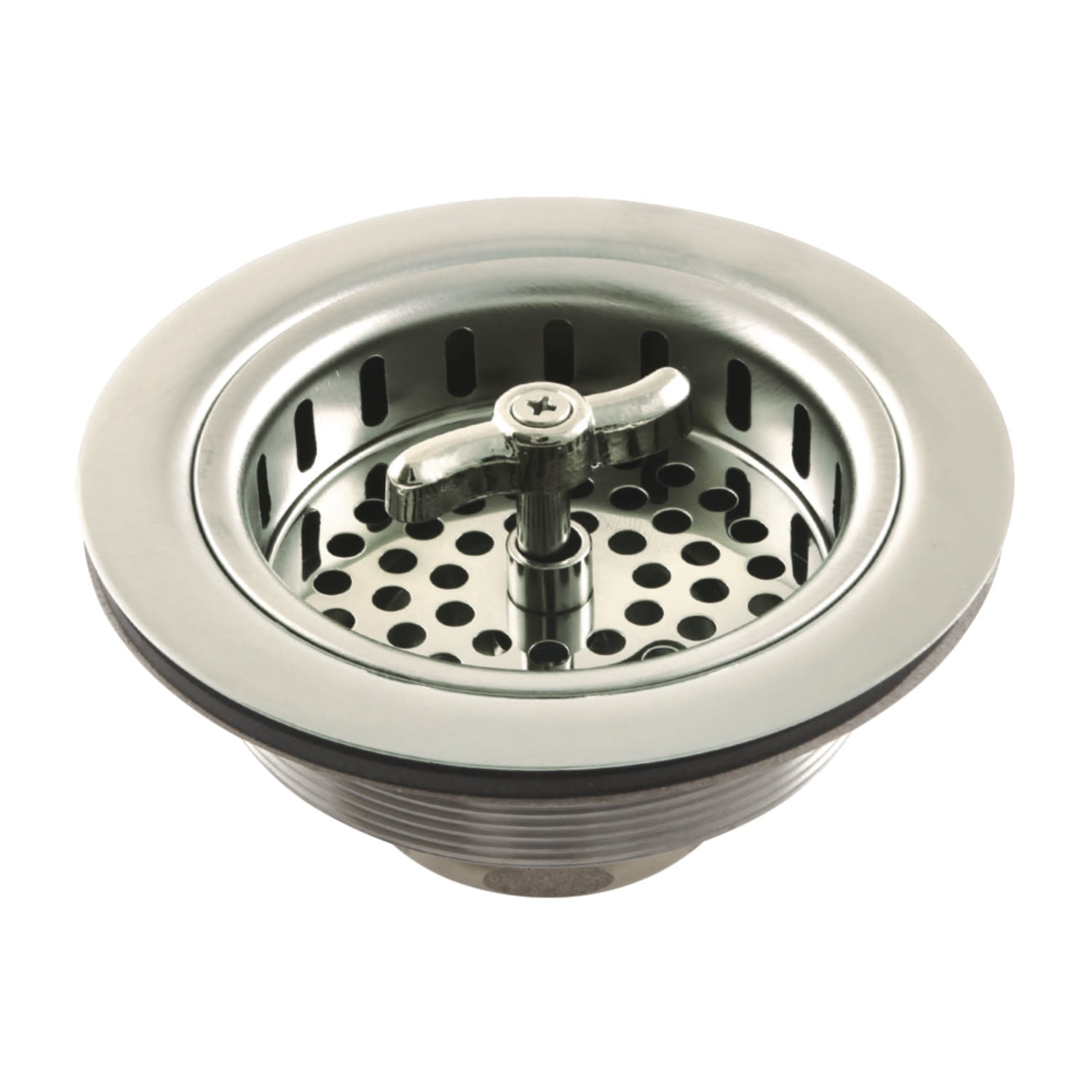 Kingston Brass K212PN Tacoma 3-1/2" Basket Strainer - Nickel - Walmart.com