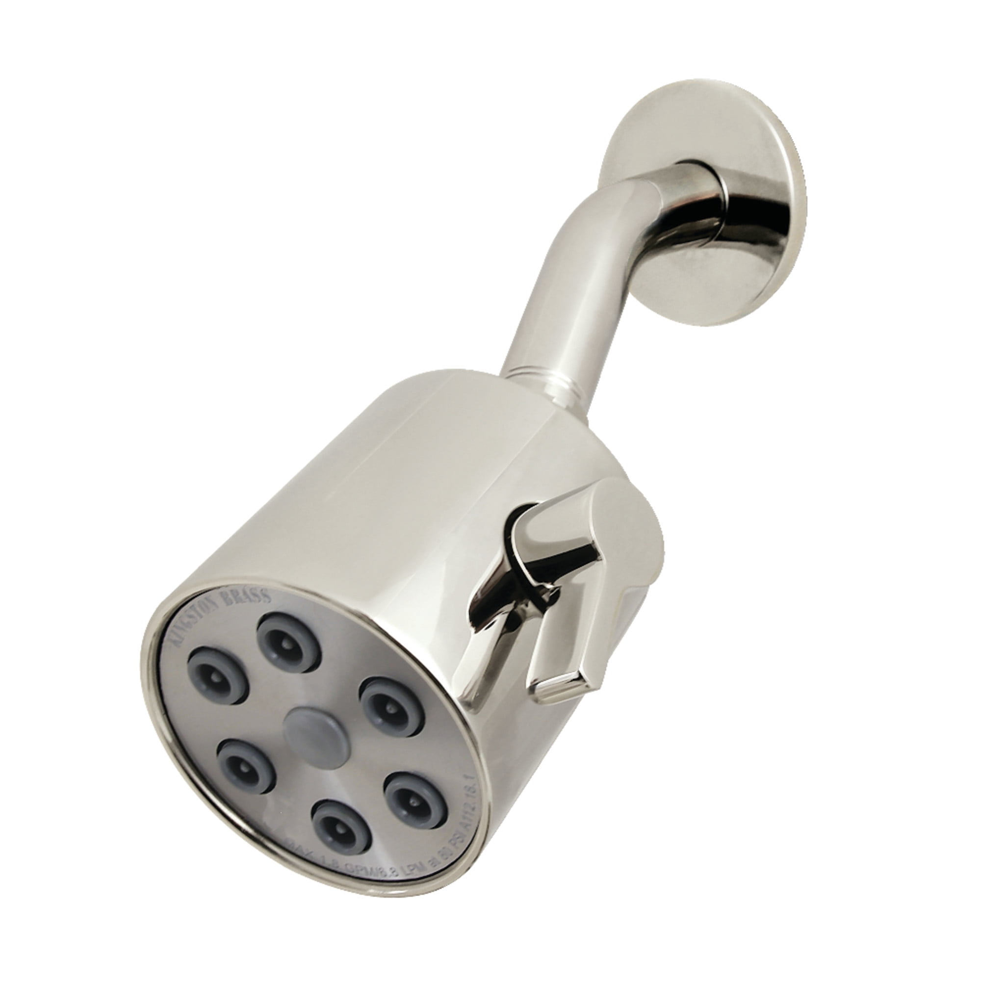 Kingston Brass K238A6CK Shower Scape 3-Inch Round Raindrop Brass Shower ...