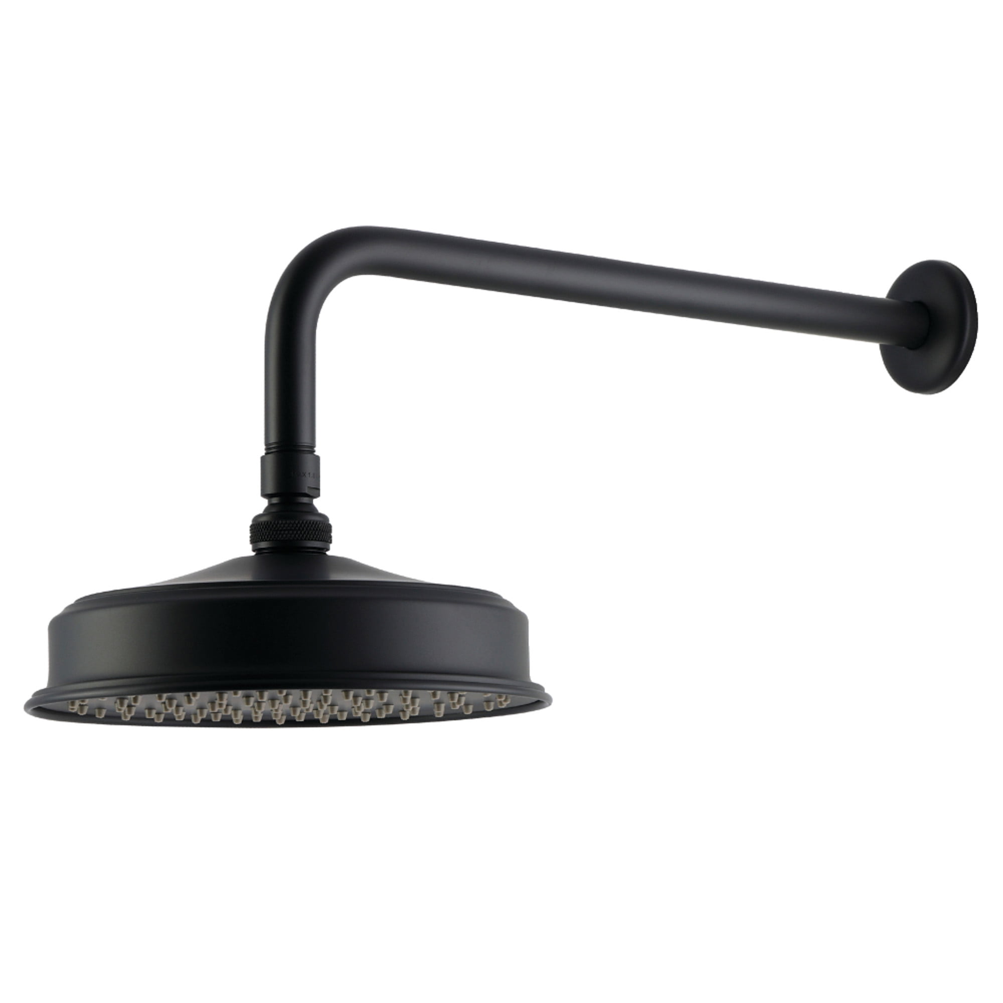 Kingston Brass K324K10 Trimscape 8" Round Brass Shower Head with 17 ...