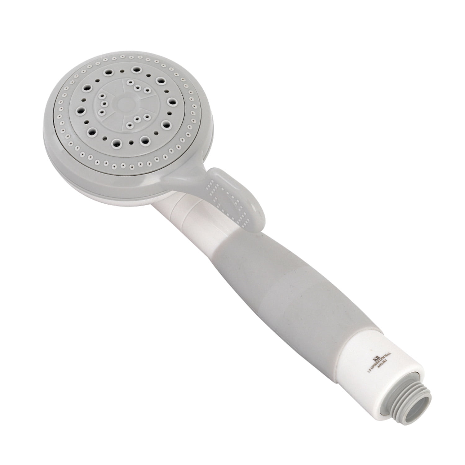 Kingston Brass K511AW Kaiser 5-Function Hand Shower, White/Grey ...