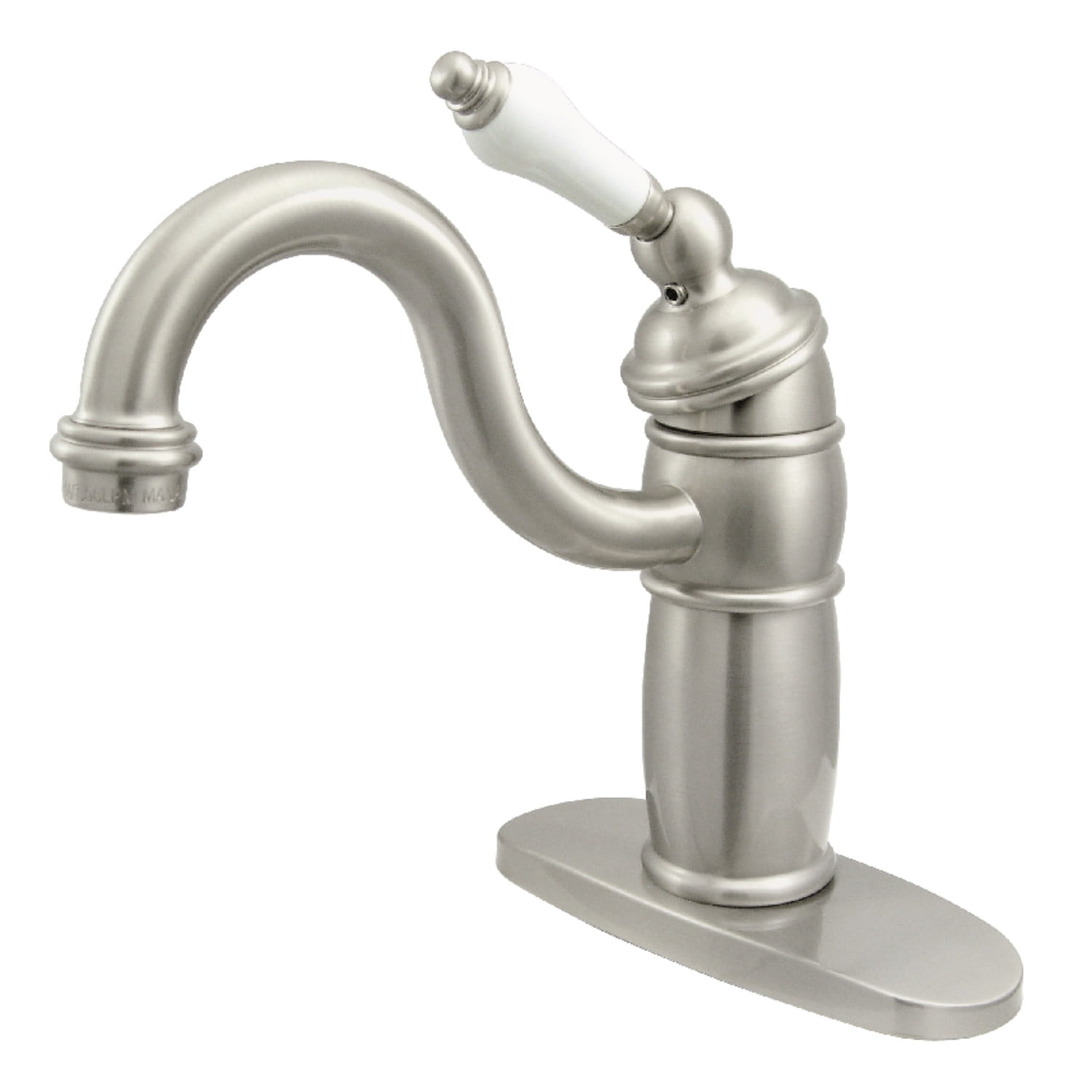 Kingston Brass KB1488PL Deck Mount Bar Faucet, Brushed Nickel - Walmart.com