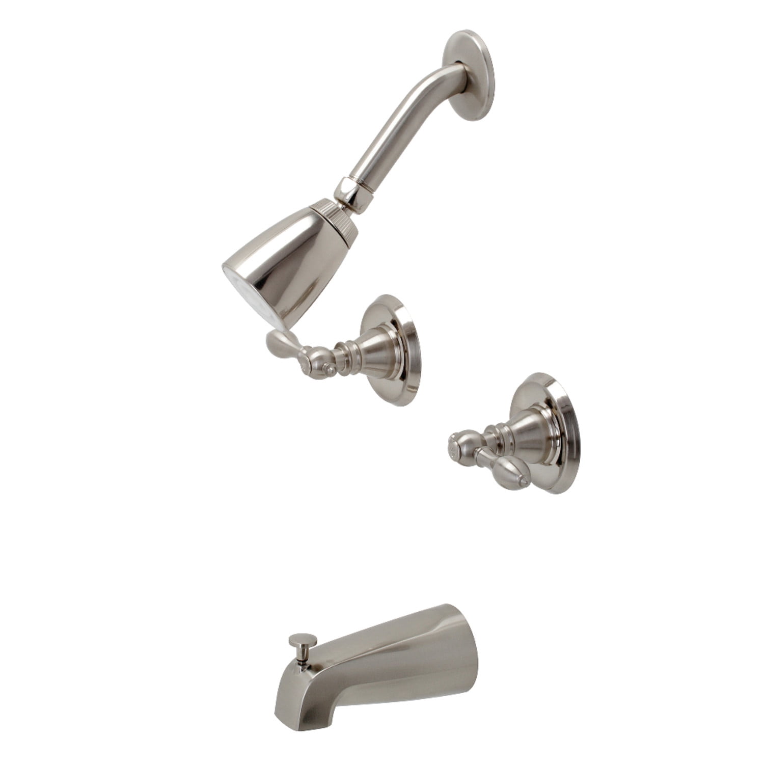 Kingston Brass KB248ACL American Classic Two-Handle Tub and Shower ...