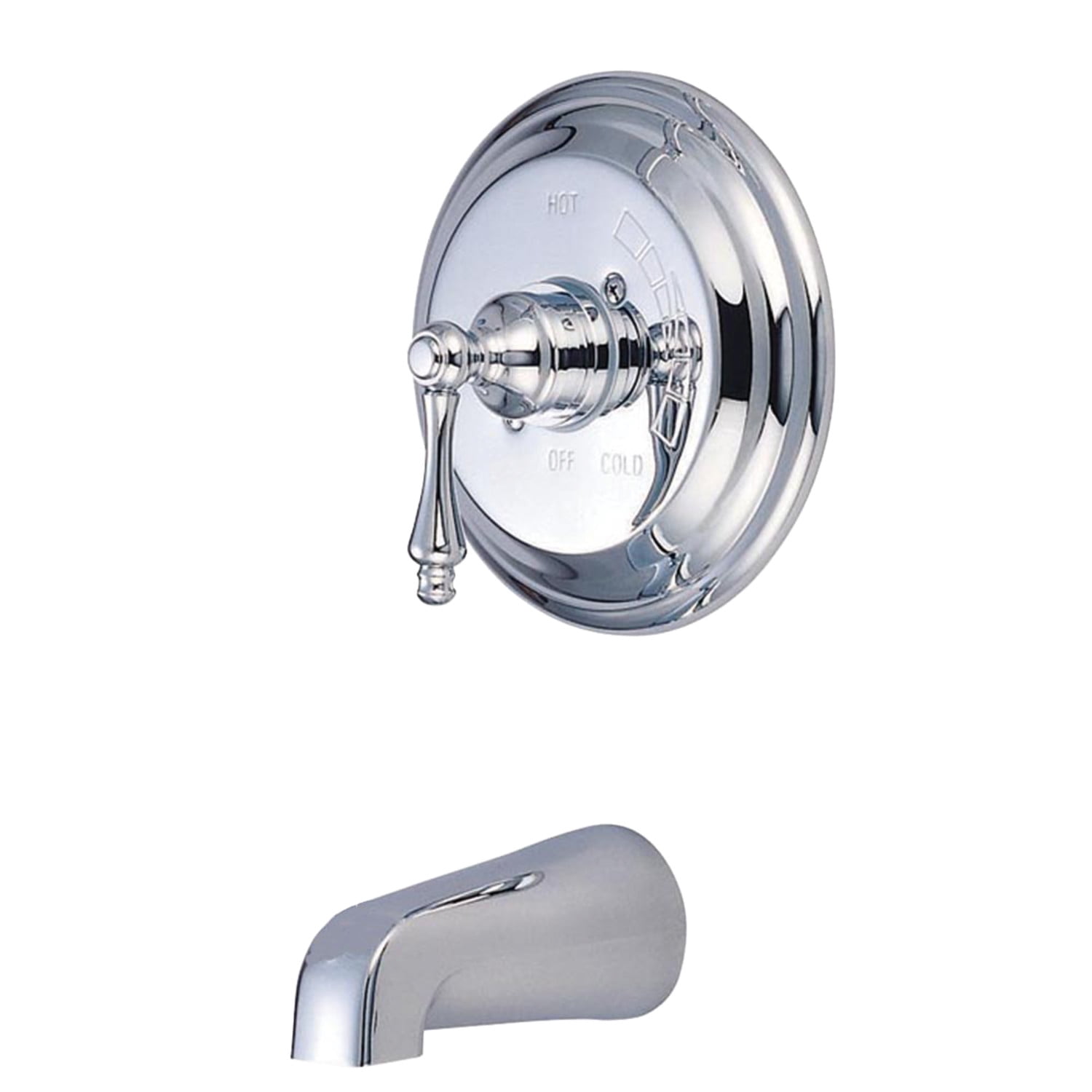 Kingston Brass KB3631ALTO Vintage Tub Only, Polished Chrome - Walmart.com