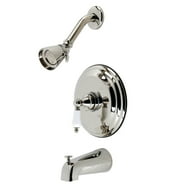Kingston Brass KBX8145EFL Centurion Two-Handle Tub and Shower Faucet ...