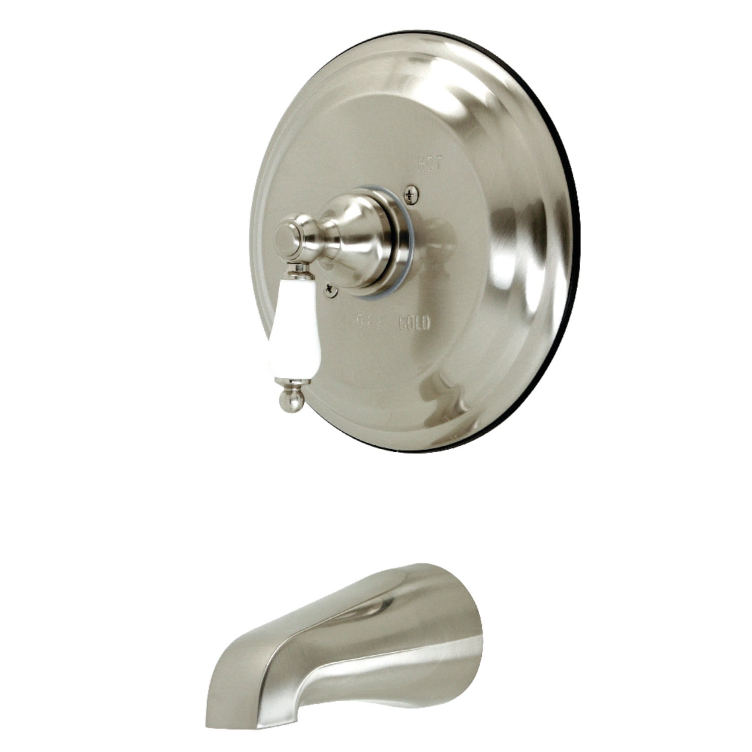 Kingston Brass KB3638PLTO Tub Only, Brushed Nickel - Walmart.com