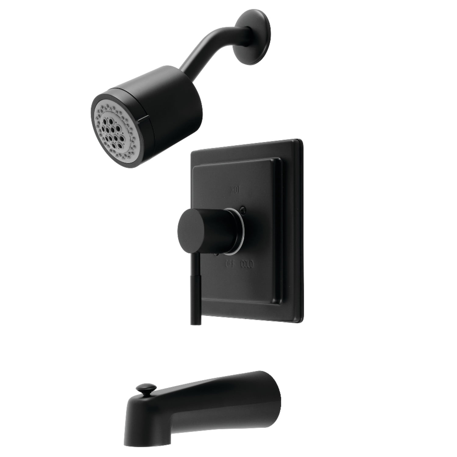 Kingston Brass KB4650DL Concord Single-Handle Tub and Shower Faucet ...