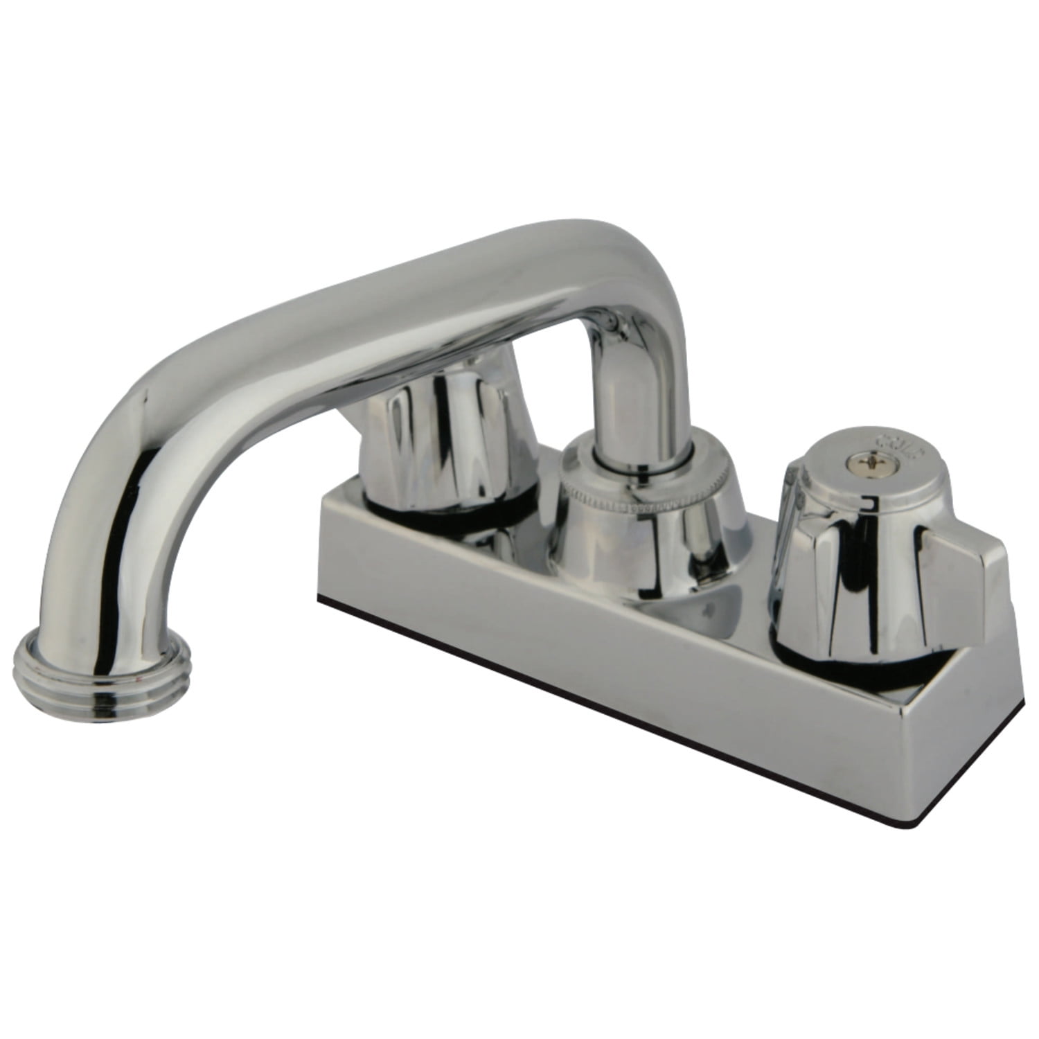 Kingston Brass KB471 Two-Handle Laundry Faucet, Polished Chrome ...