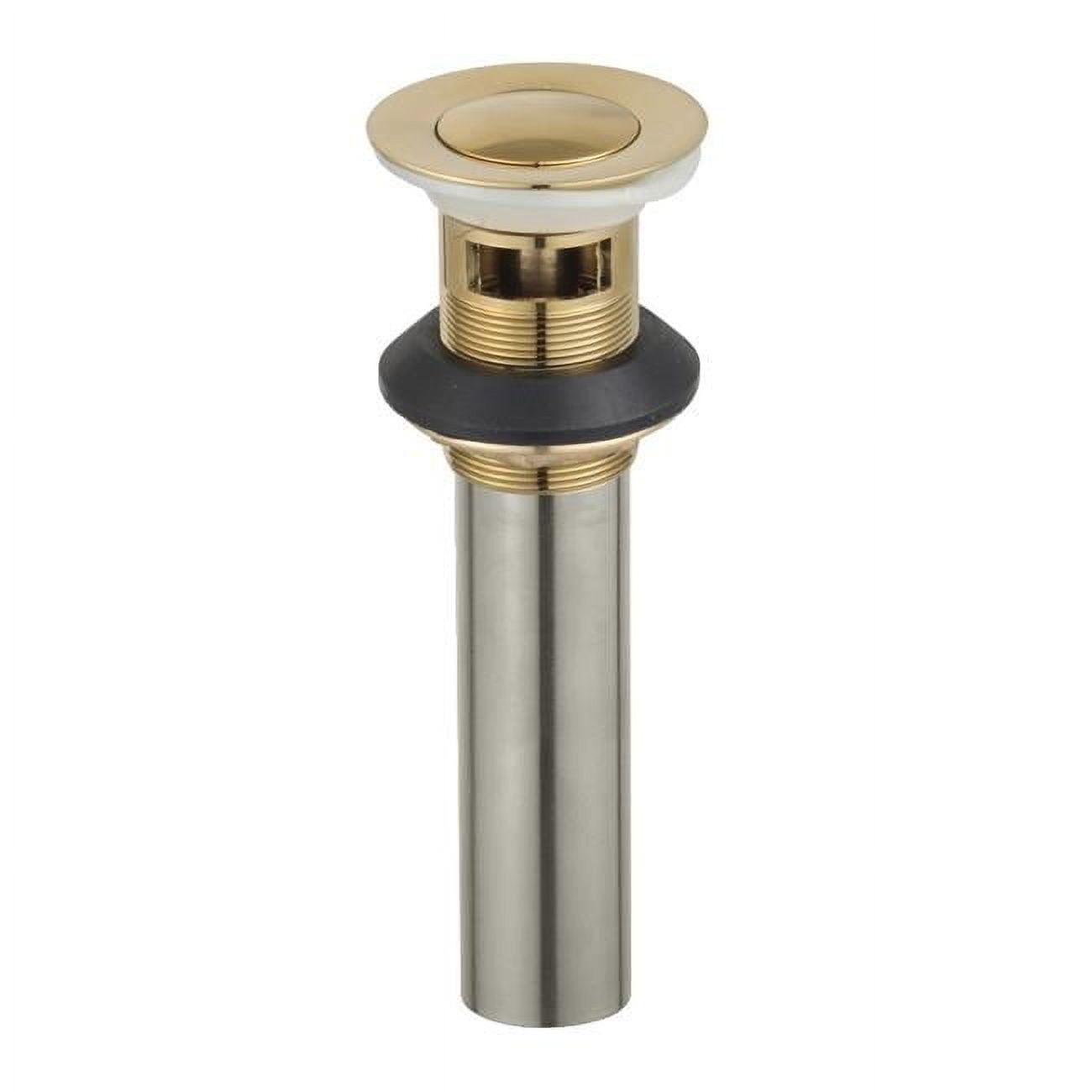 Kingston Brass Complement Push-Up Drain with Overflow - Walmart.com