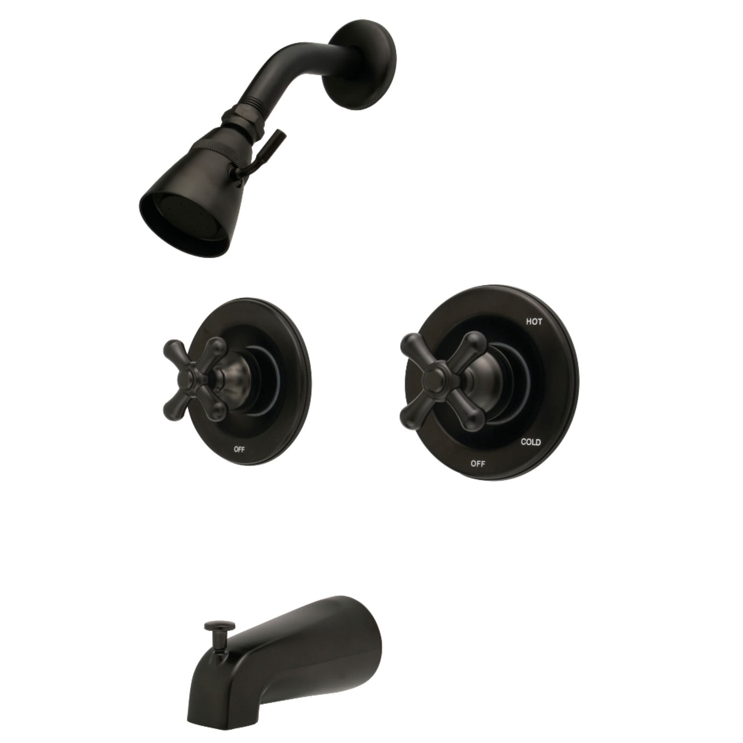 Kingston Brass KB665AX Vintage Pressure Balanced Two-Handle Tub and ...