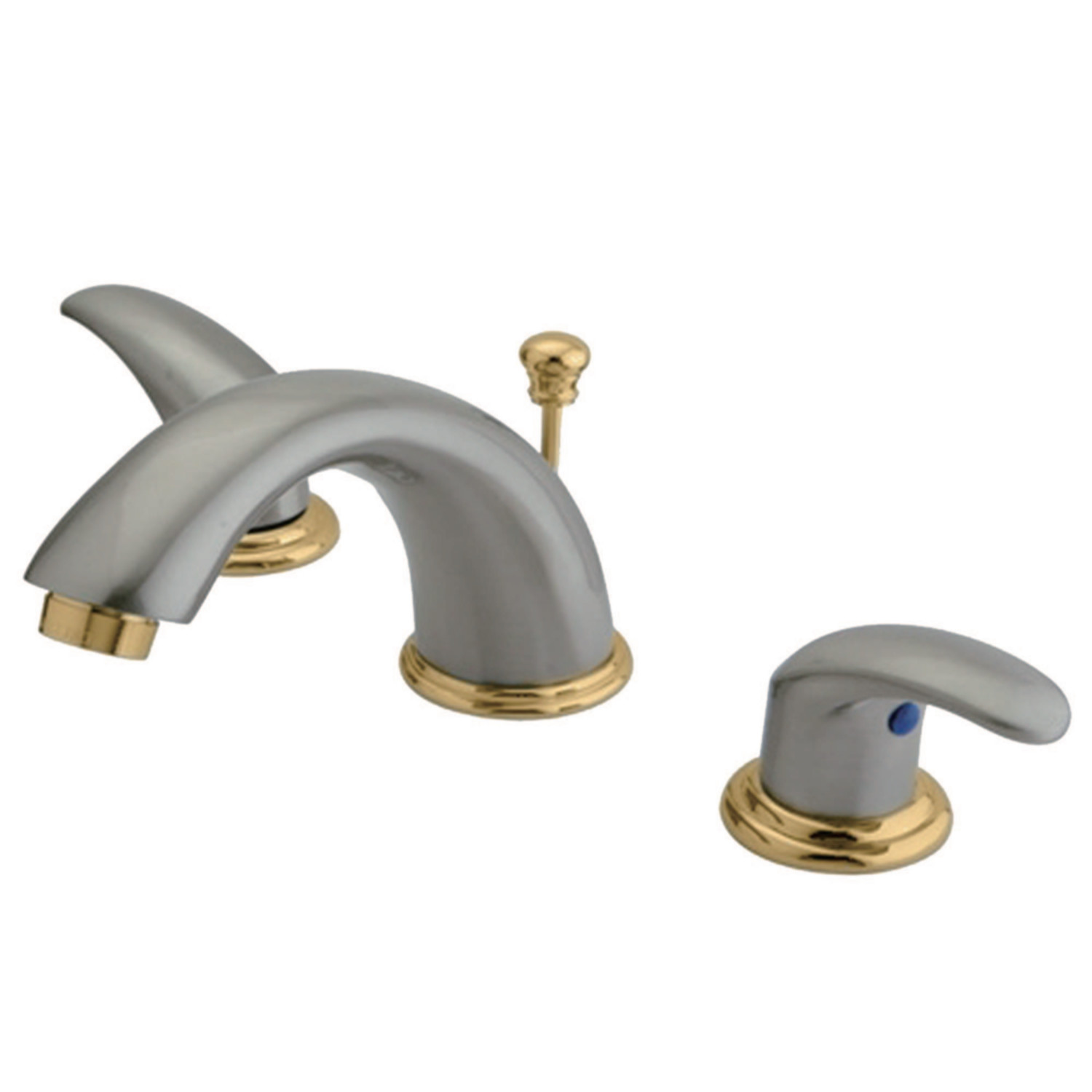 Kingston Brass KB6969LL Legacy Widespread Bathroom Faucet, Brushed ...