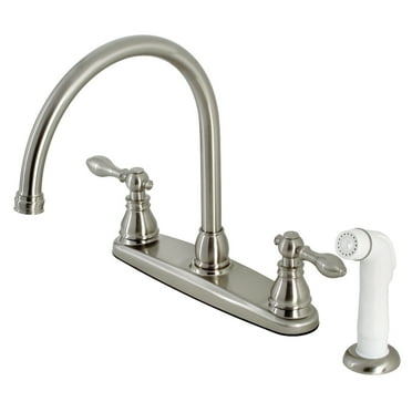 Kingston Brass KB715ALSP Victorian Centerset Kitchen Faucet, Oil Rubbed ...
