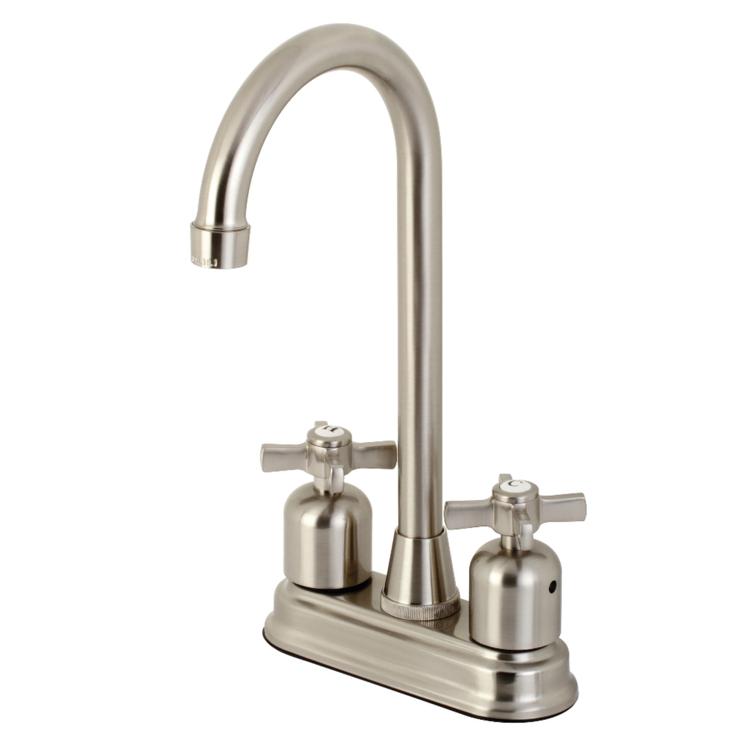 Kingston Brass KB8498ZX Millennium Bar Faucet, Brushed Nickel - Walmart.com