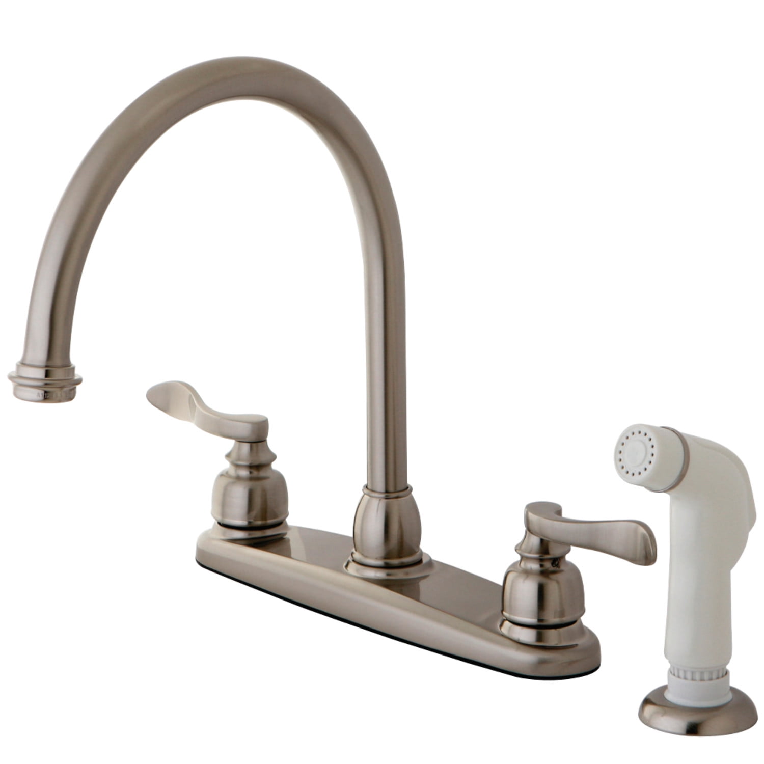 Kingston Brass KB8798NFL NuWave French Centerset Kitchen Faucet ...