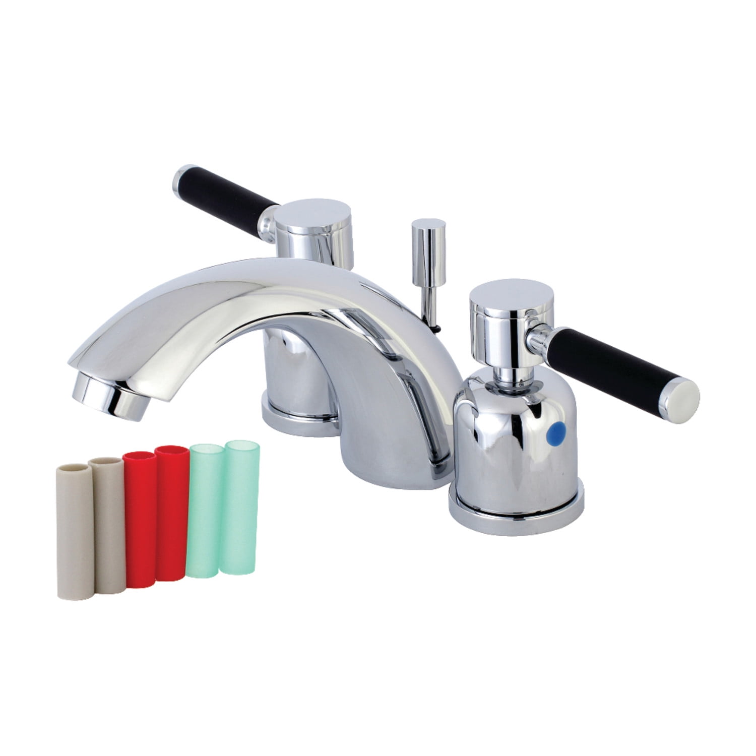 Kingston Brass KB8951DKL Kaiser Mini-Widespread Bathroom Faucet ...