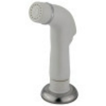 Kingston Brass CCRP61K0 Brass Kitchen Faucet Side Sprayer in Matte ...