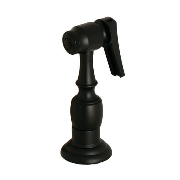 Kingston Brass KBSPR0 Brass Kitchen Faucet Side Sprayer in Matte Black ...
