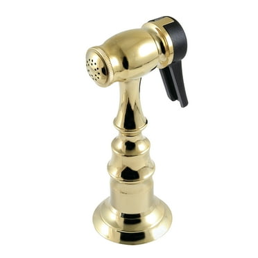 Kingston Brass CCRP1K8SPR Vintage Kitchen Faucet Side Sprayer, Brushed ...