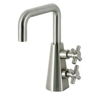 Kingston Brass KS142KLNB Whitaker Widespread Bathroom Faucet with Push ...