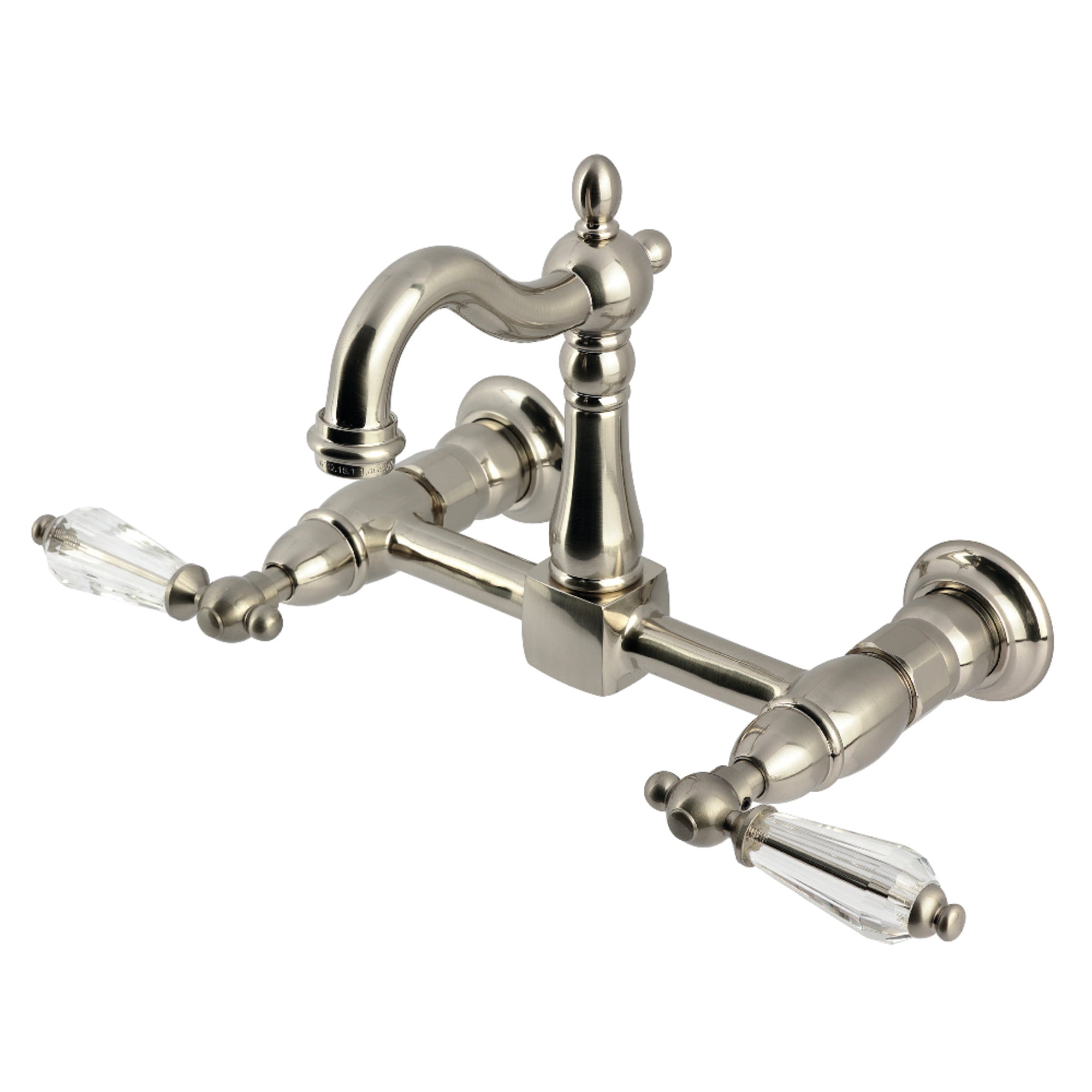 Kingston Brass KS2448WLL Willshire Double-Handle Wall-Mount Bridge ...