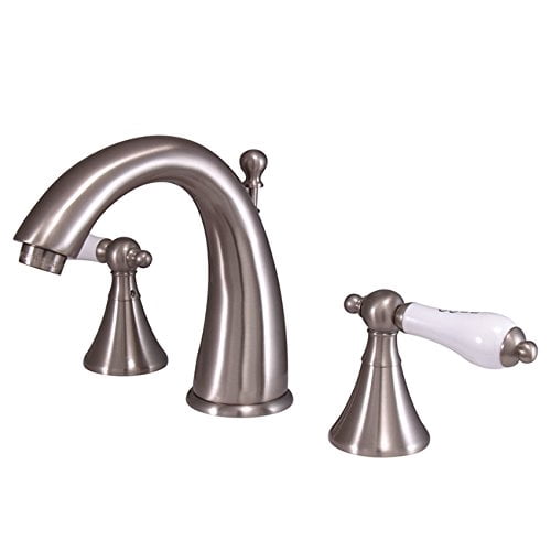 Kingston Brass Naples Two Handle 8" to 16" Widespread Lavatory Faucet ...