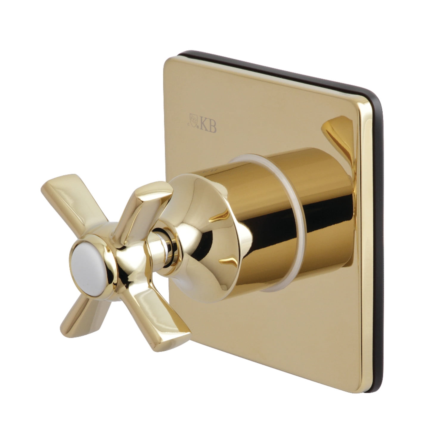 Kingston Brass KS3042ZX 3-Way Diverter Valve with Trim Kit, Polished ...