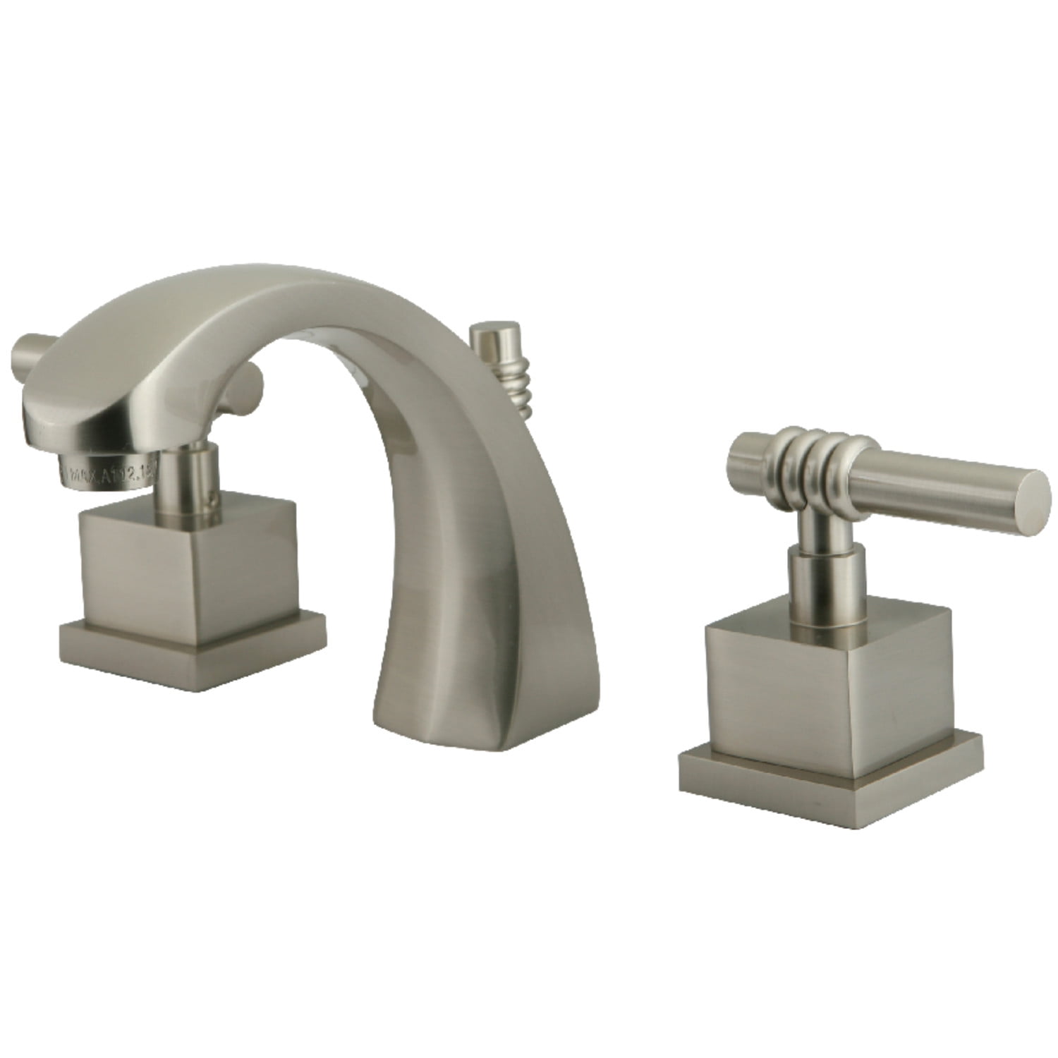 Kingston Brass KS4988QL 8 in. Widespread Bathroom Faucet, Brushed ...
