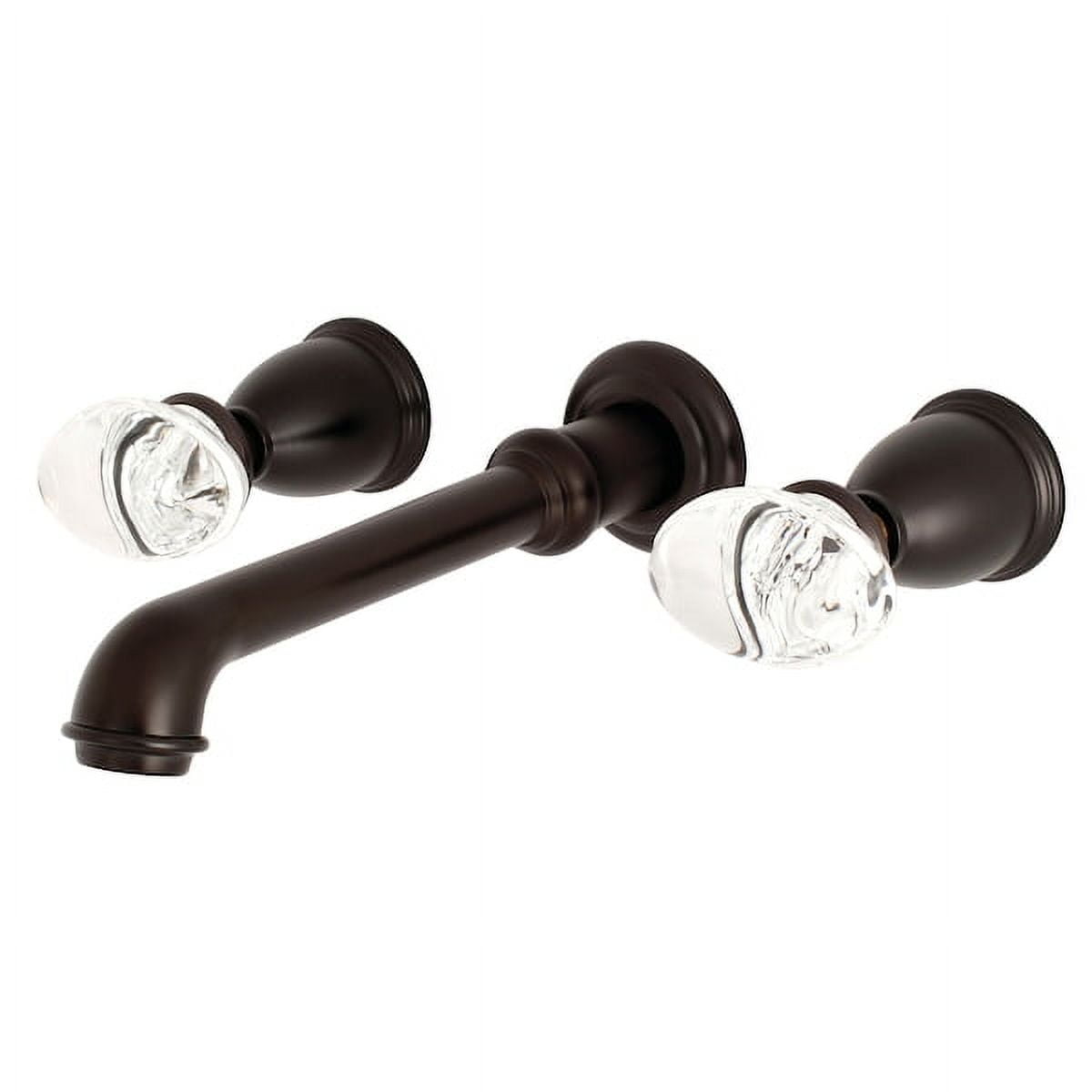 Kingston Brass Krystal Onyx Roman Tub Faucets In Oil Rubbed Bronze ...