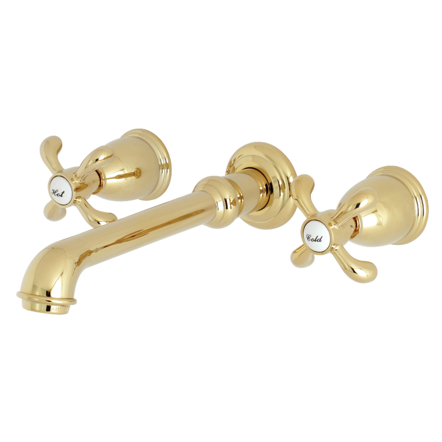 Kingston Brass KS7122TX 8-Inch Center Wall Mount Bathroom Faucet ...