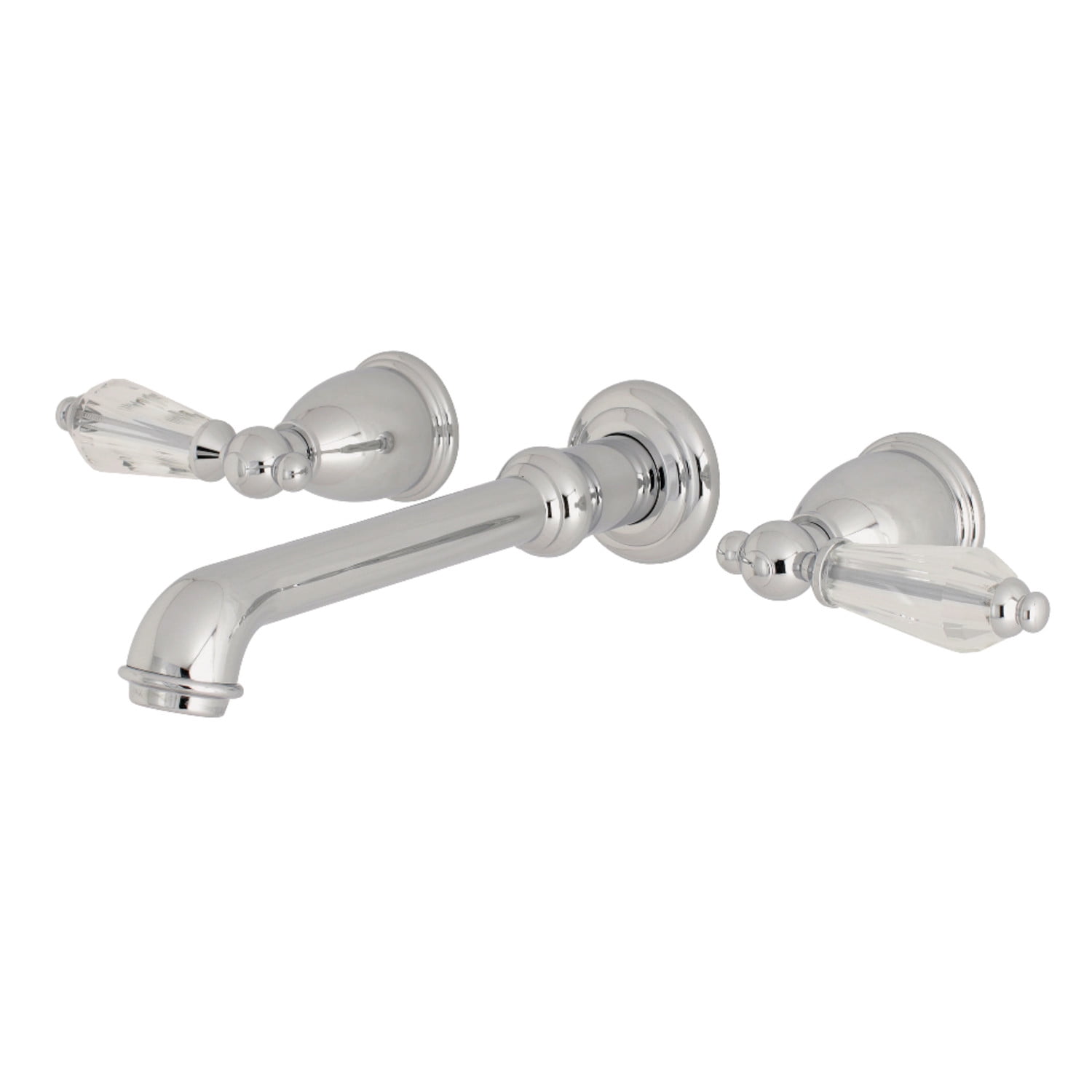 Kingston Brass KS7128WLL Wilshire Two-Handle Wall Mount Bathroom Faucet ...