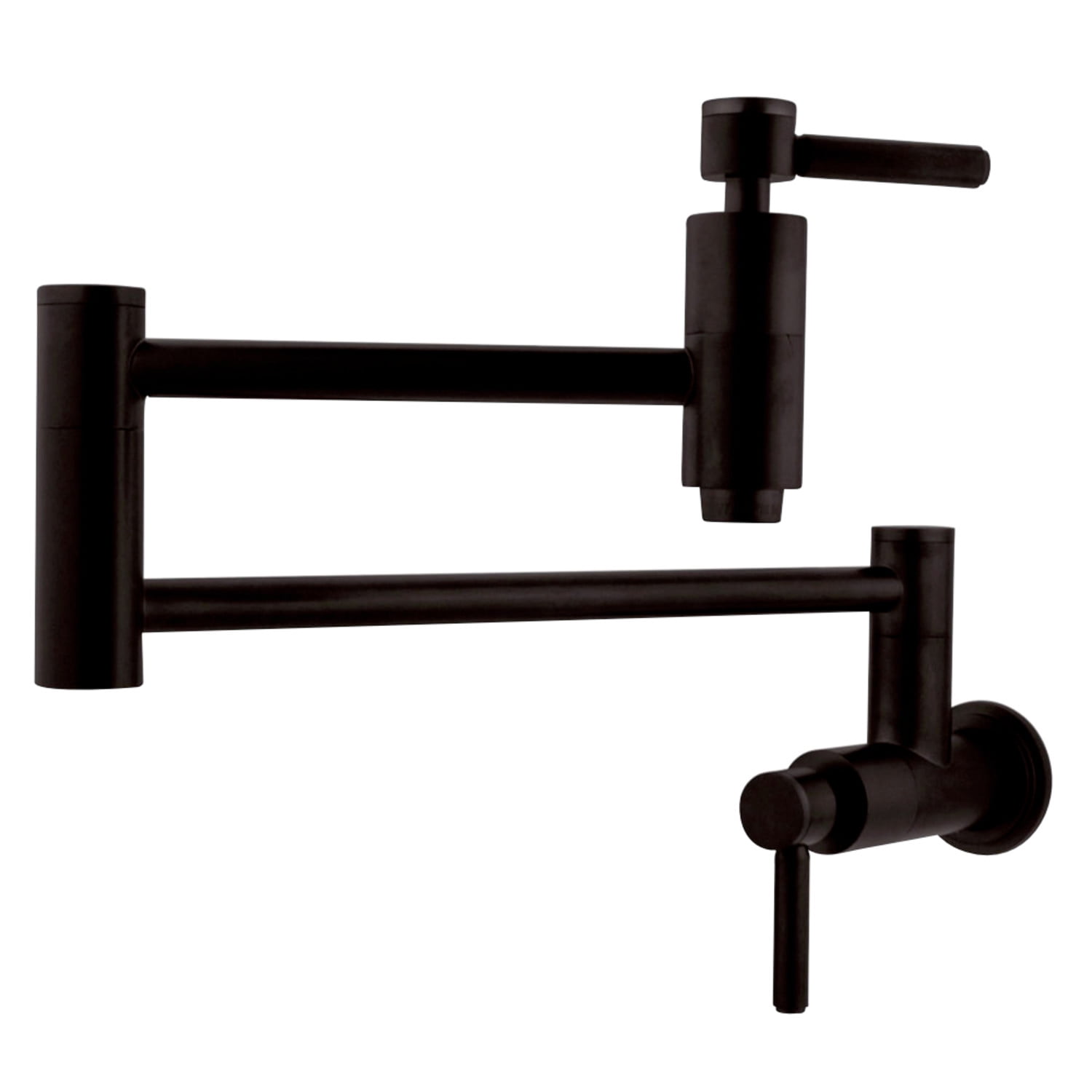 Kingston Brass KS8105DL Concord Wall Mount Pot Filler Kitchen Faucet ...