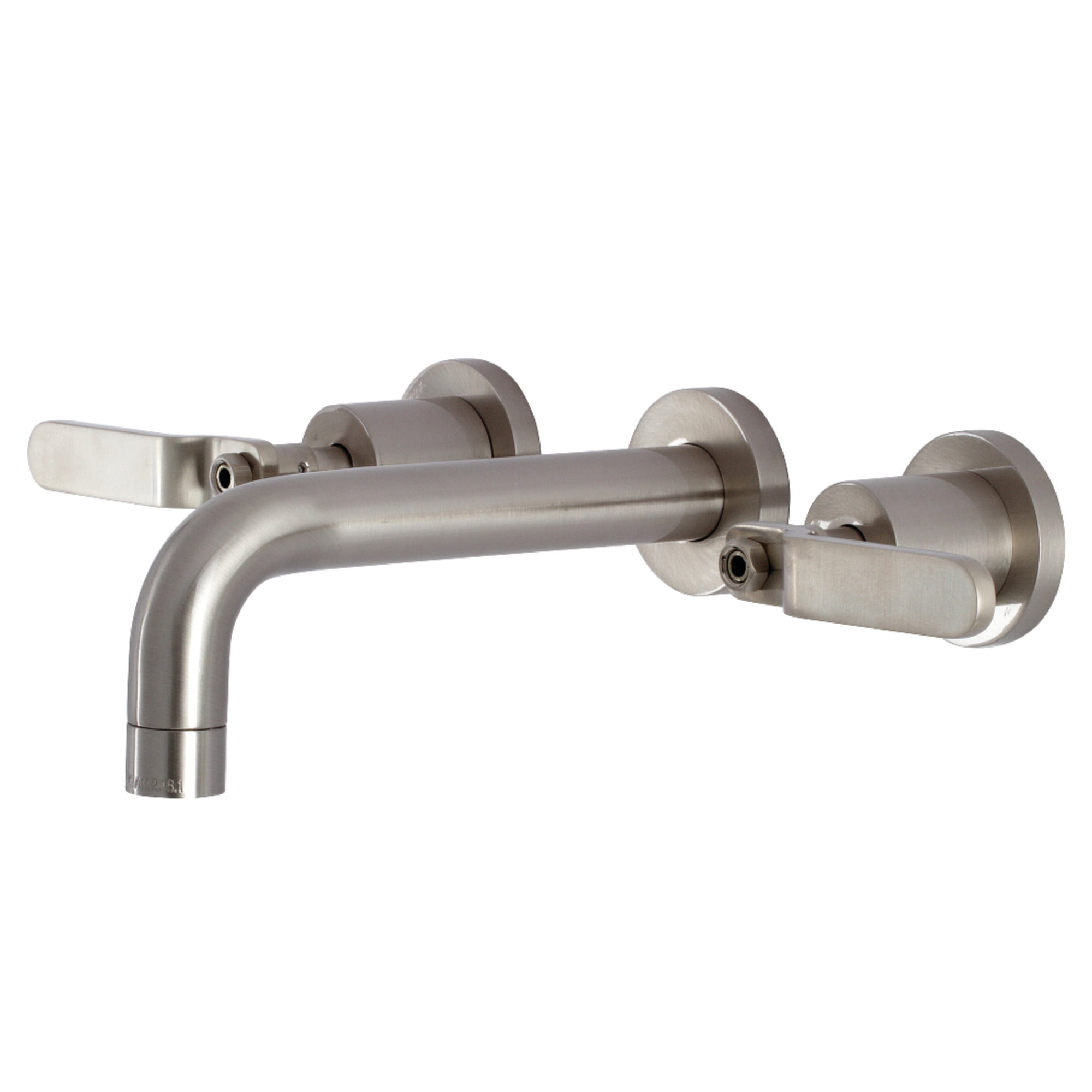 Kingston Brass KS8128KL Whitaker Double-Handle 3-Hole Wall Mount ...
