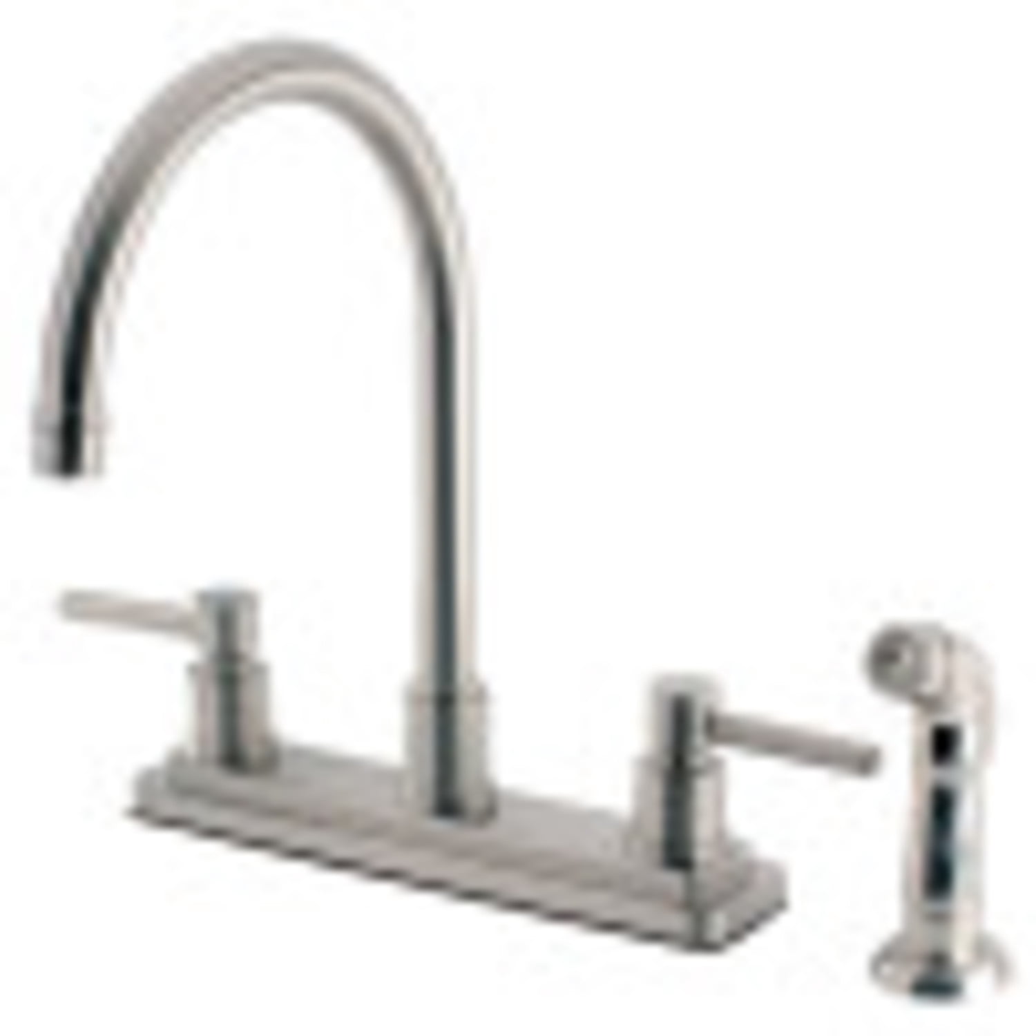 Kingston Brass KS8798DL Concord 8-Inch Centerset Kitchen Faucet ...