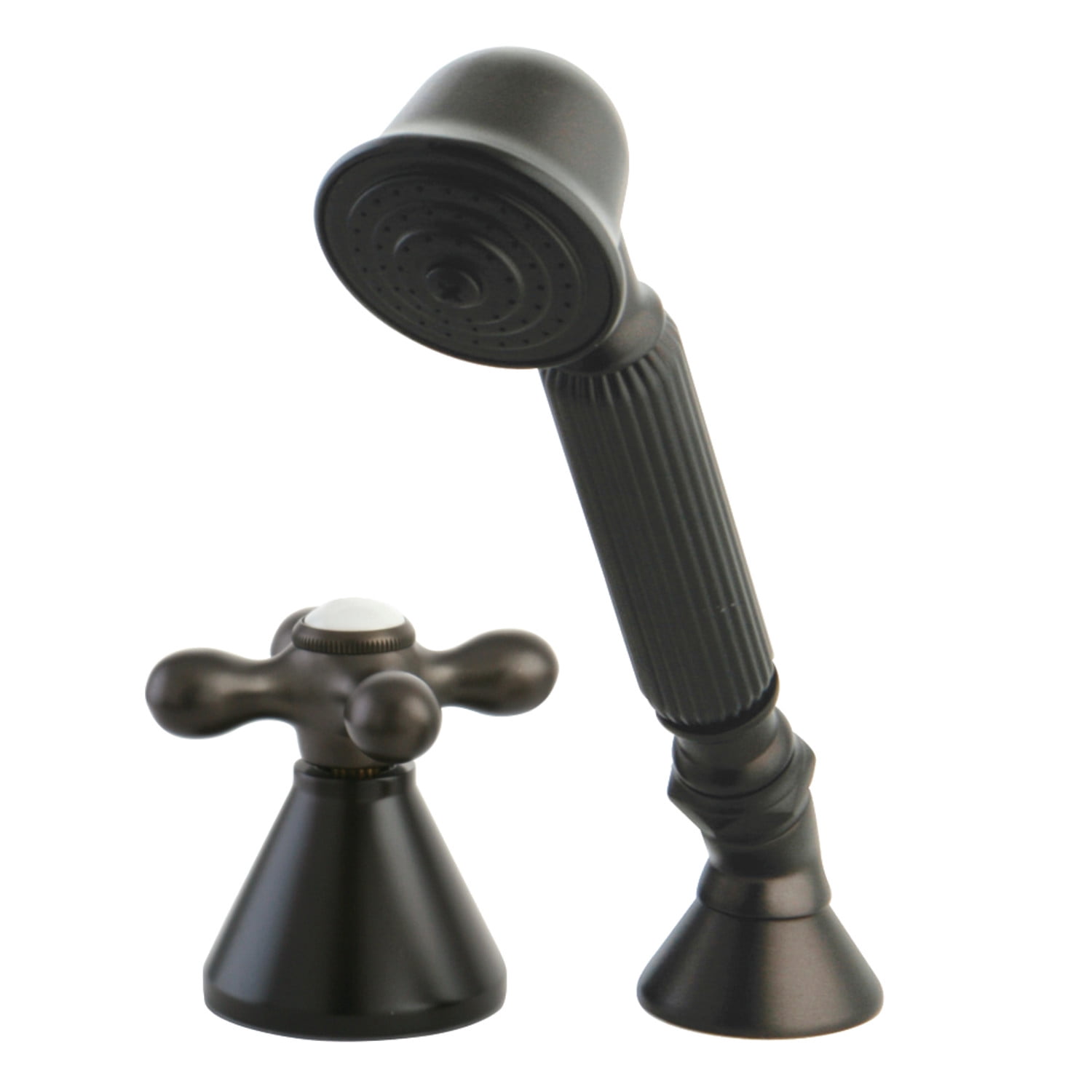 Kingston Brass KSK2365AXTR Deck Mount Hand Shower with Diverter for ...
