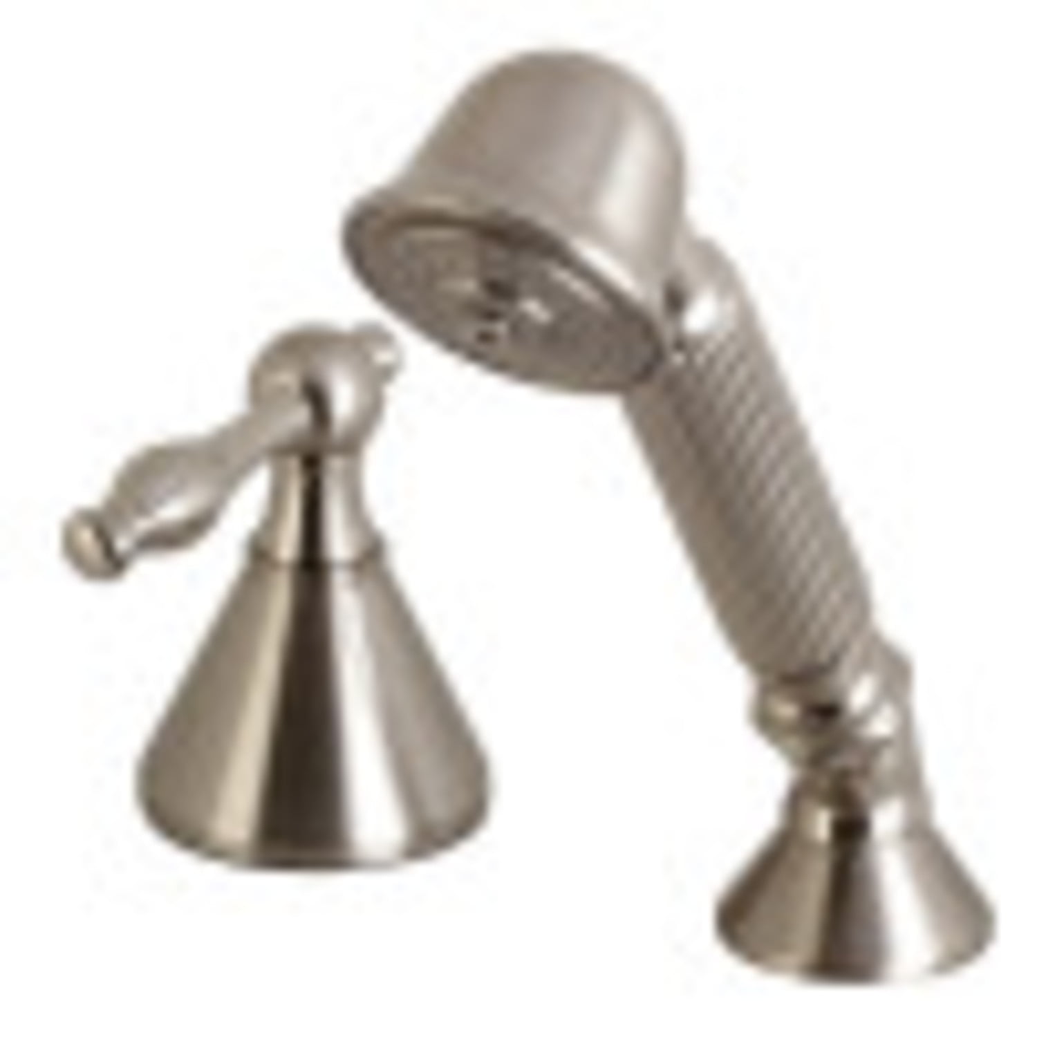 Kingston Brass KSK2368NLTR Deck Mount Hand Shower with Diverter for ...