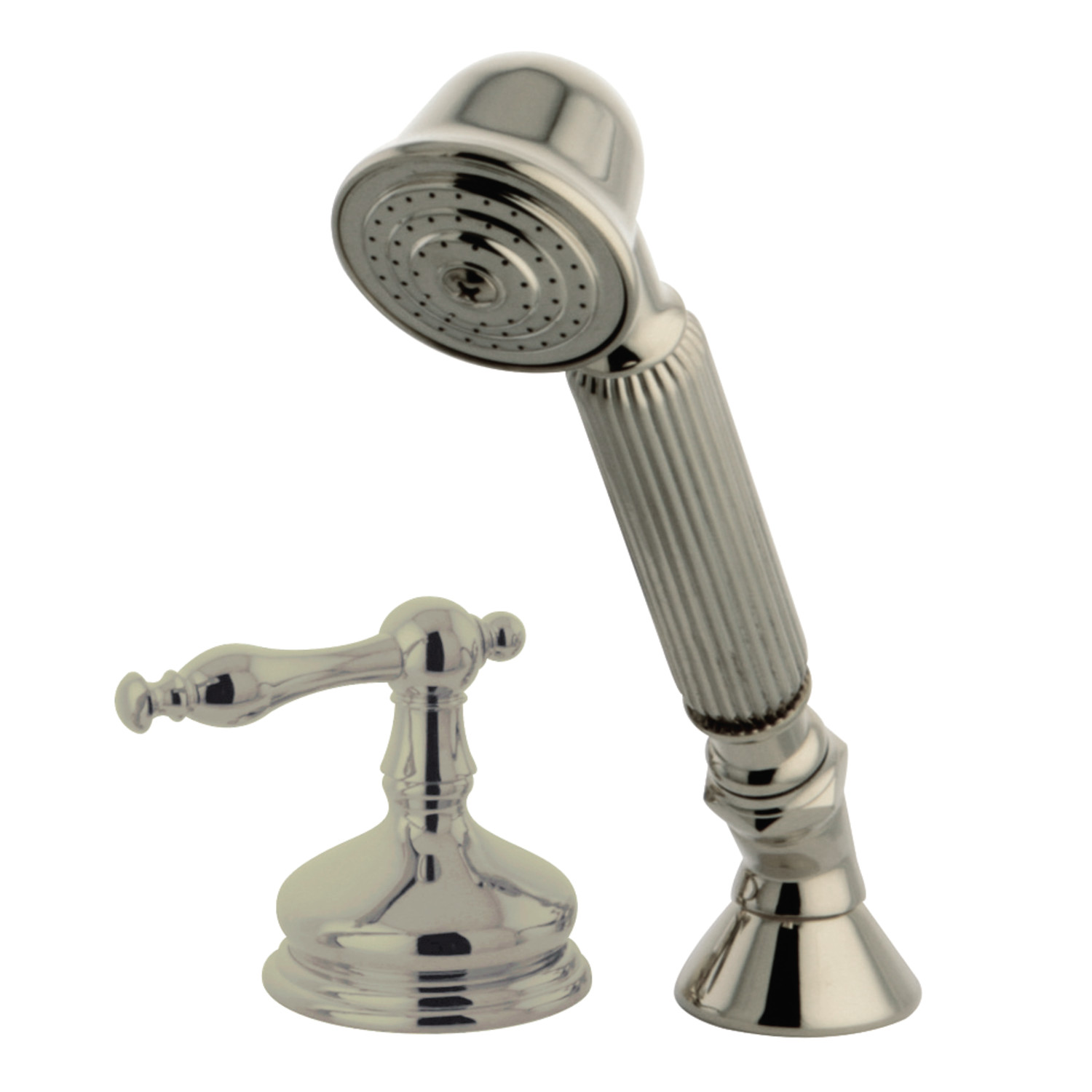 Kingston Brass KSK3338NLTR Deck Mount Hand Shower with Diverter for ...