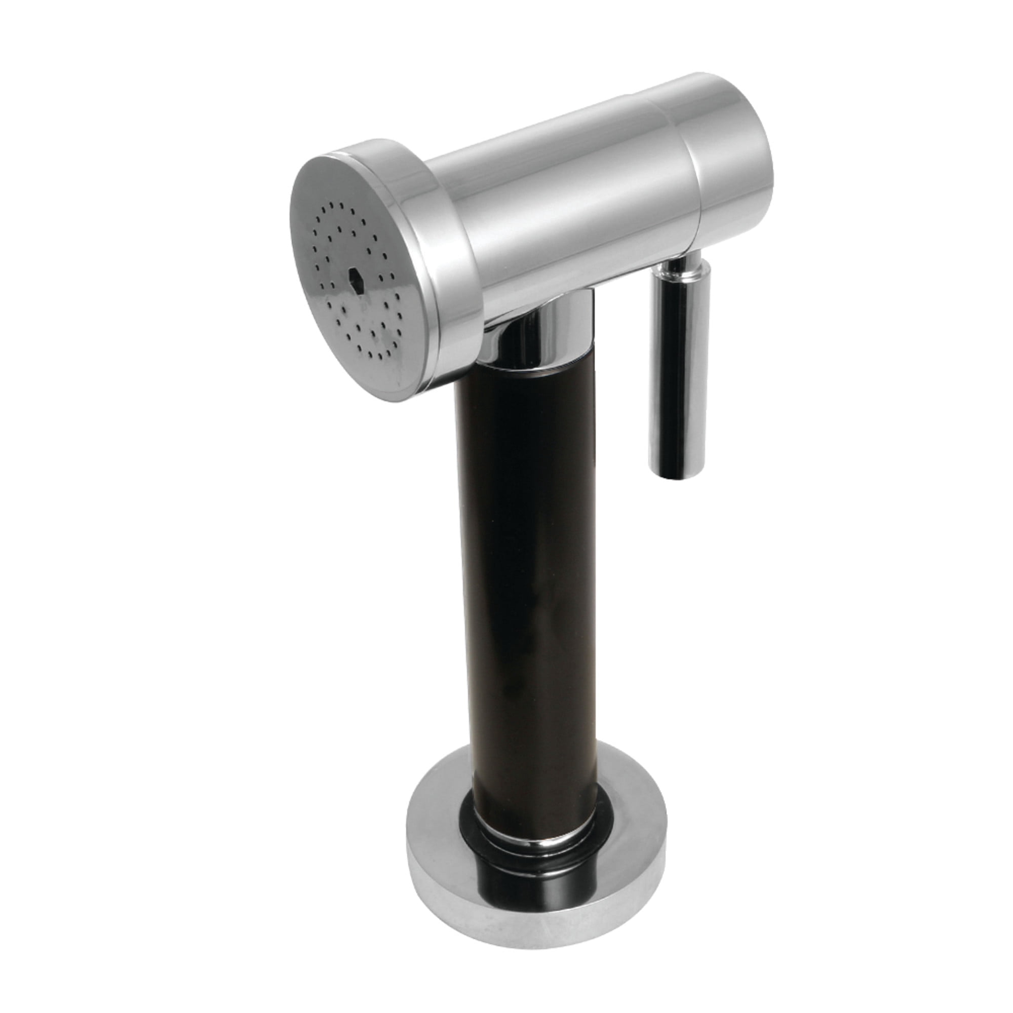 Kingston Brass KSSPR1K Brass Kitchen Faucet Side Sprayer with Black ...