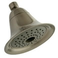 Kingston Brass KX368 Dual Setting Adjustable Showerhead, Satin Nickel ...