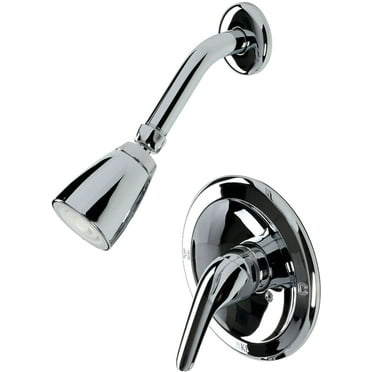 Kingston Brass P10PBCK Victorian Brass Showerhead with 12" Shower Arm ...