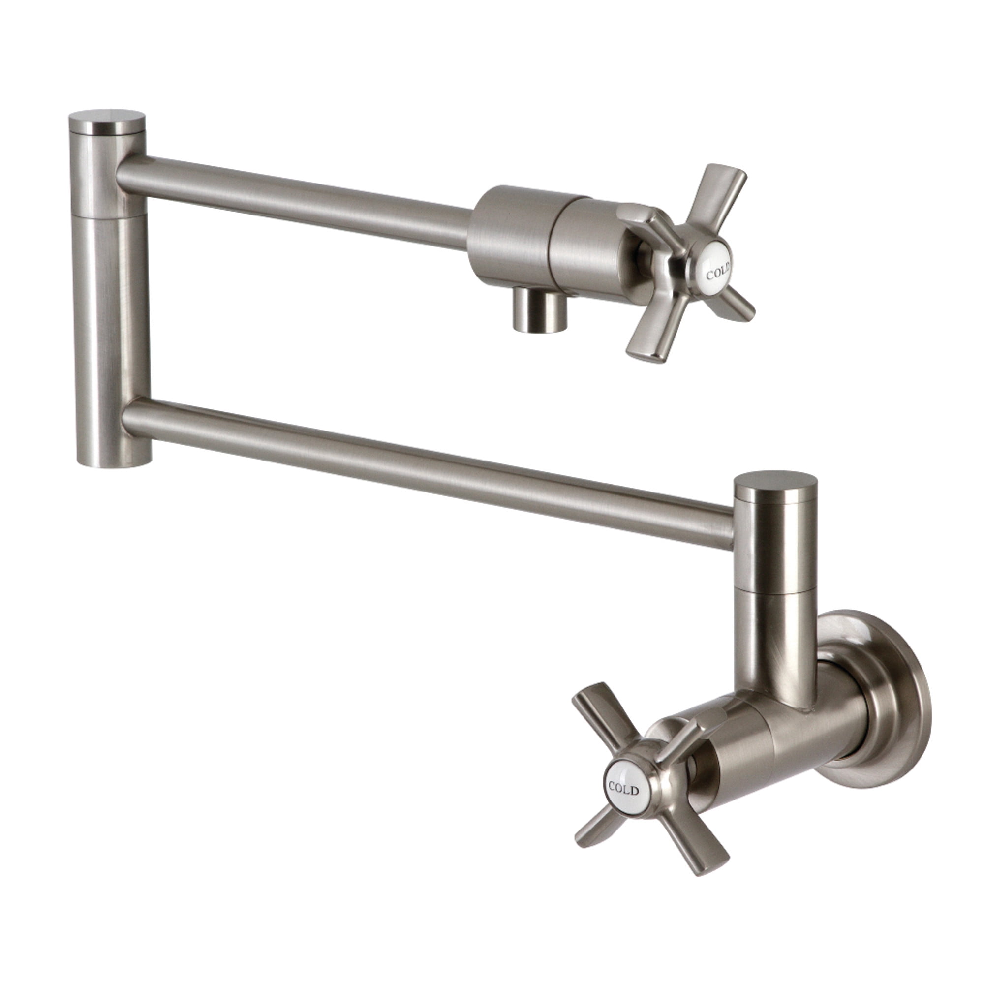 Kingston Brass KS4108ZX Millennium Two-Handle 1-Hole Wall Mount Pot ...