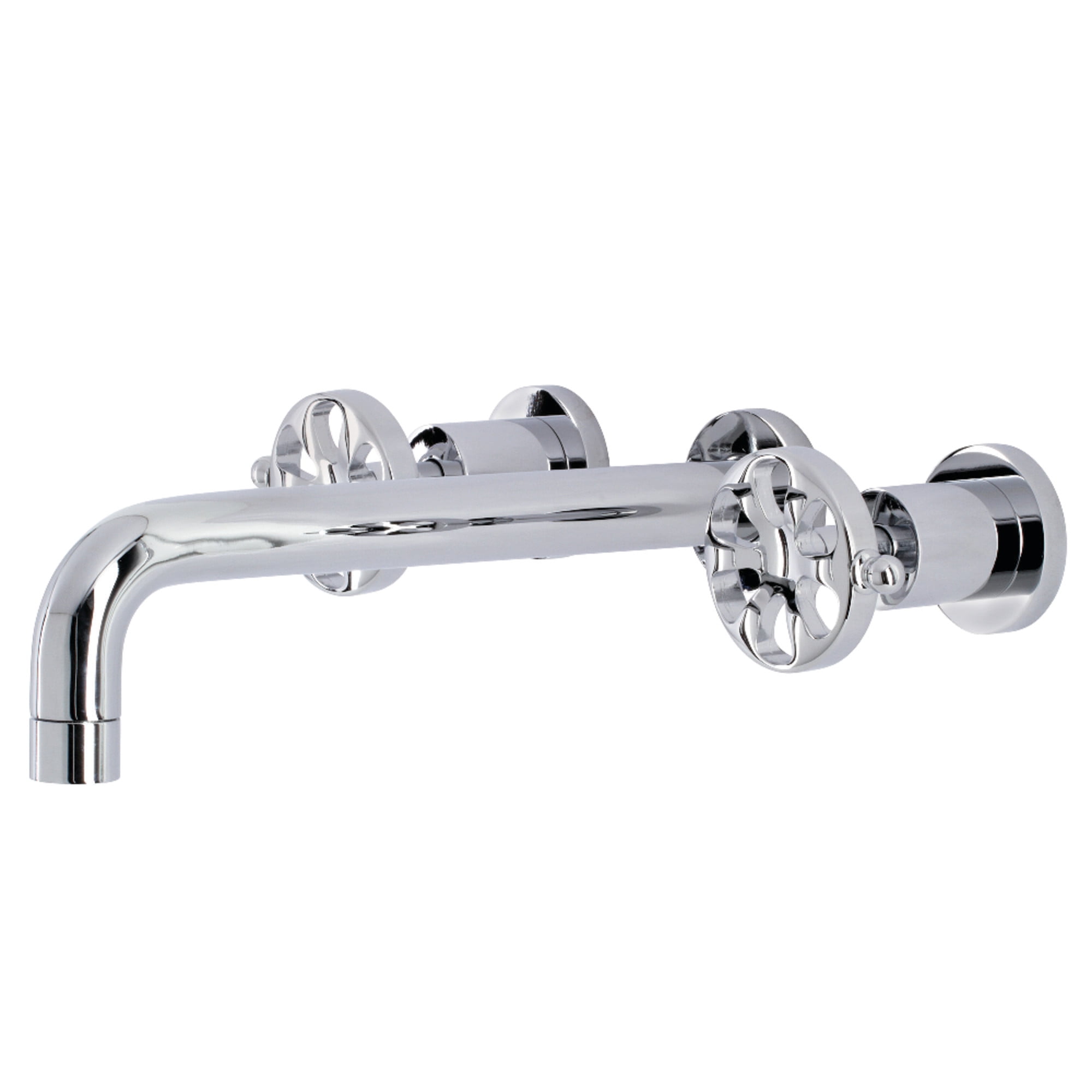 Kingston Brass KS8021RX Belknap Two-Handle 3-Hole Wall Mount Roman Tub ...