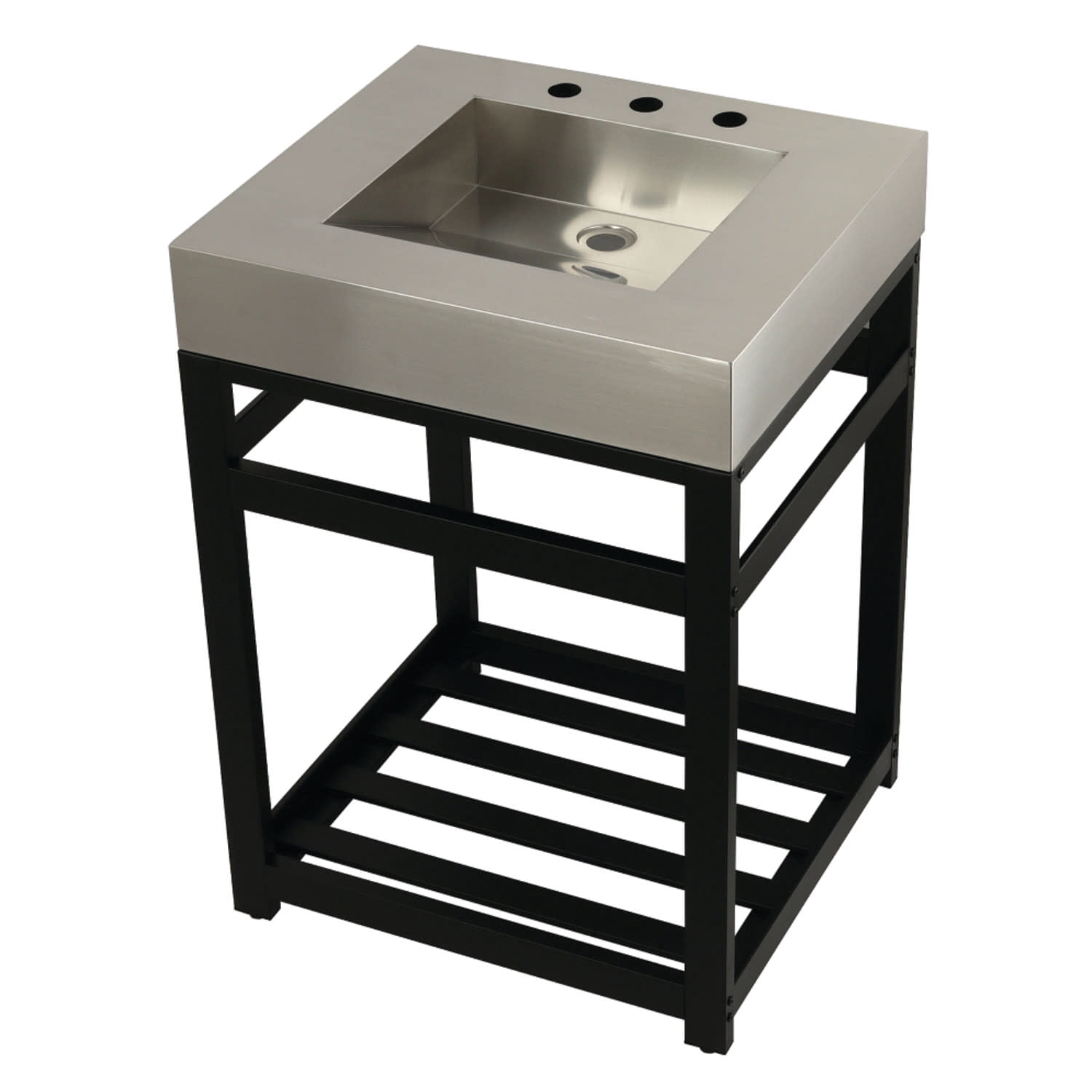 Kingston Brass Kvsp2522a-K-Set Kingston Commercial 25" Wide Console ...