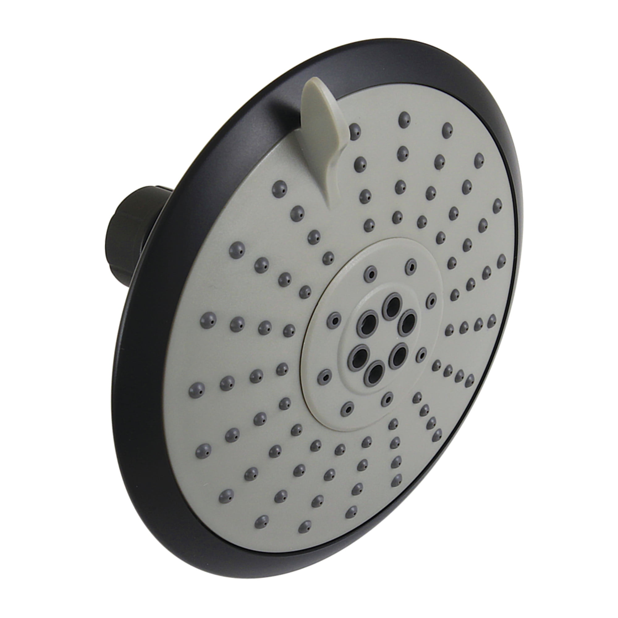 Kingston Brass KX250 Shower Scape 5" Round 5-Function ABS Shower Head ...