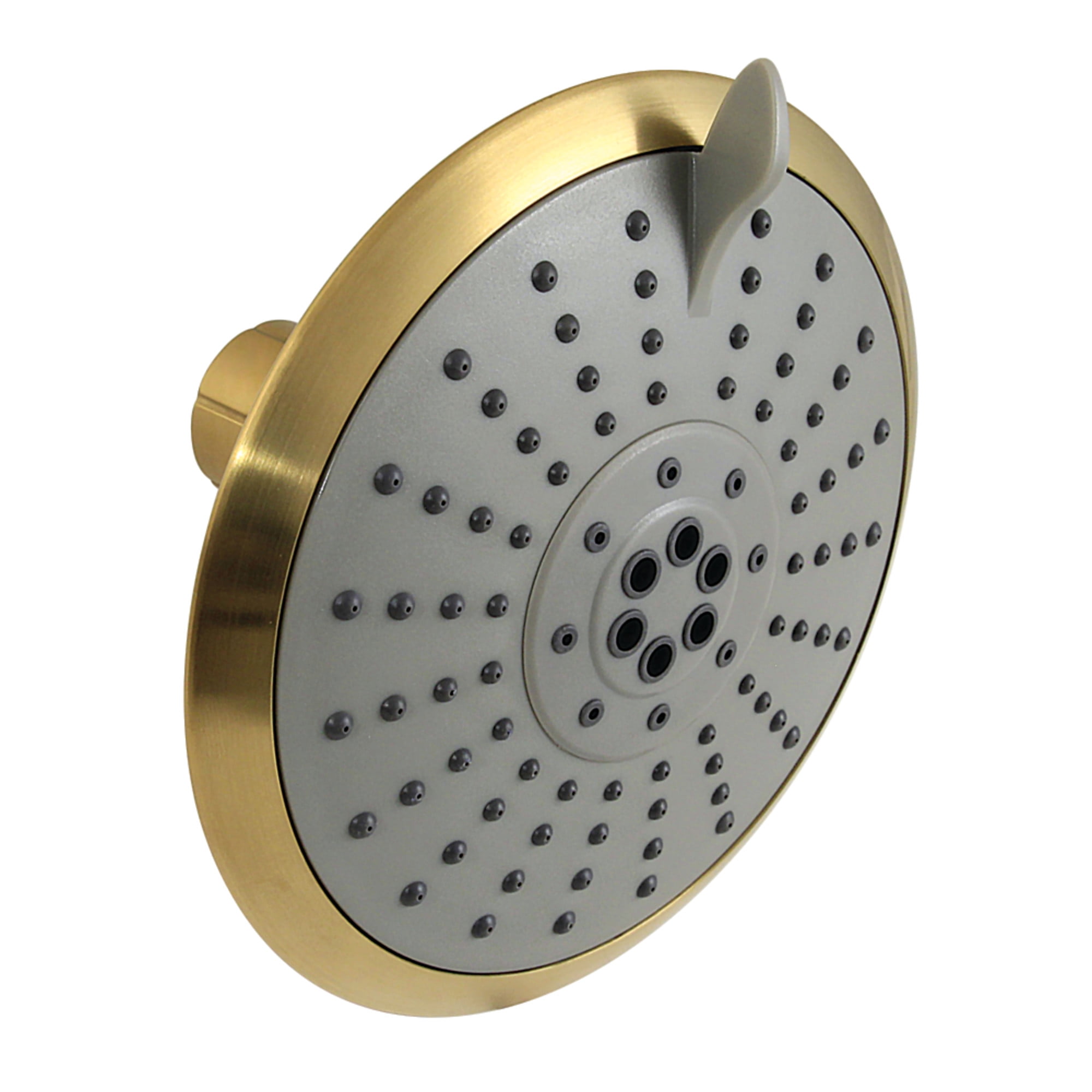 Kingston Brass KX257 Shower Scape 5" Round 5-Function ABS Shower Head ...