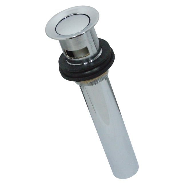 Kingston Brass Made To Match Brass Push Pop-Up Drain with Overflow ...